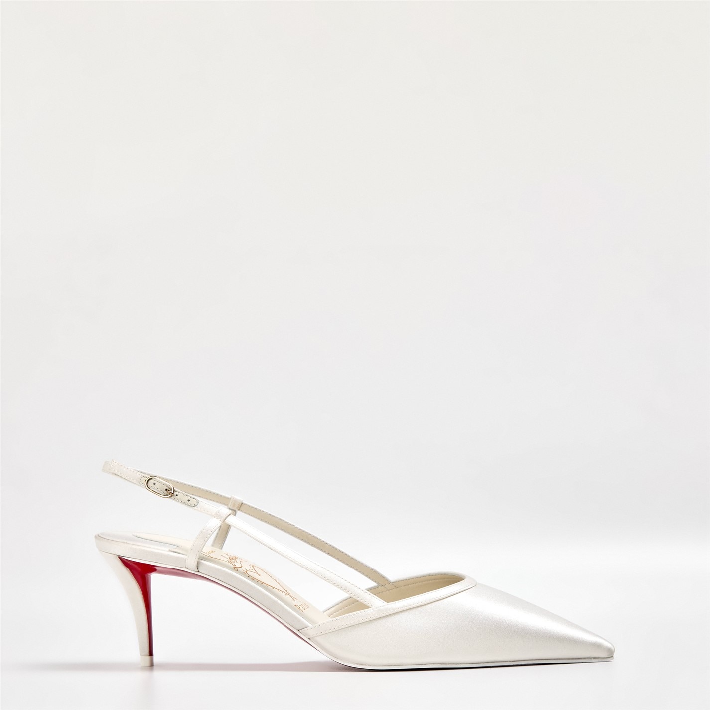 CHRISTIAN LOUBOUTIN | Women's Miss Z Slingbacks | Women | Ivory Snow ...