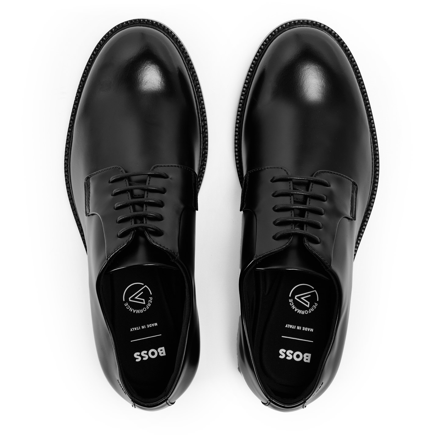 Boss | Men's Dressletic Derby Shoes | Men | Black | Flannels