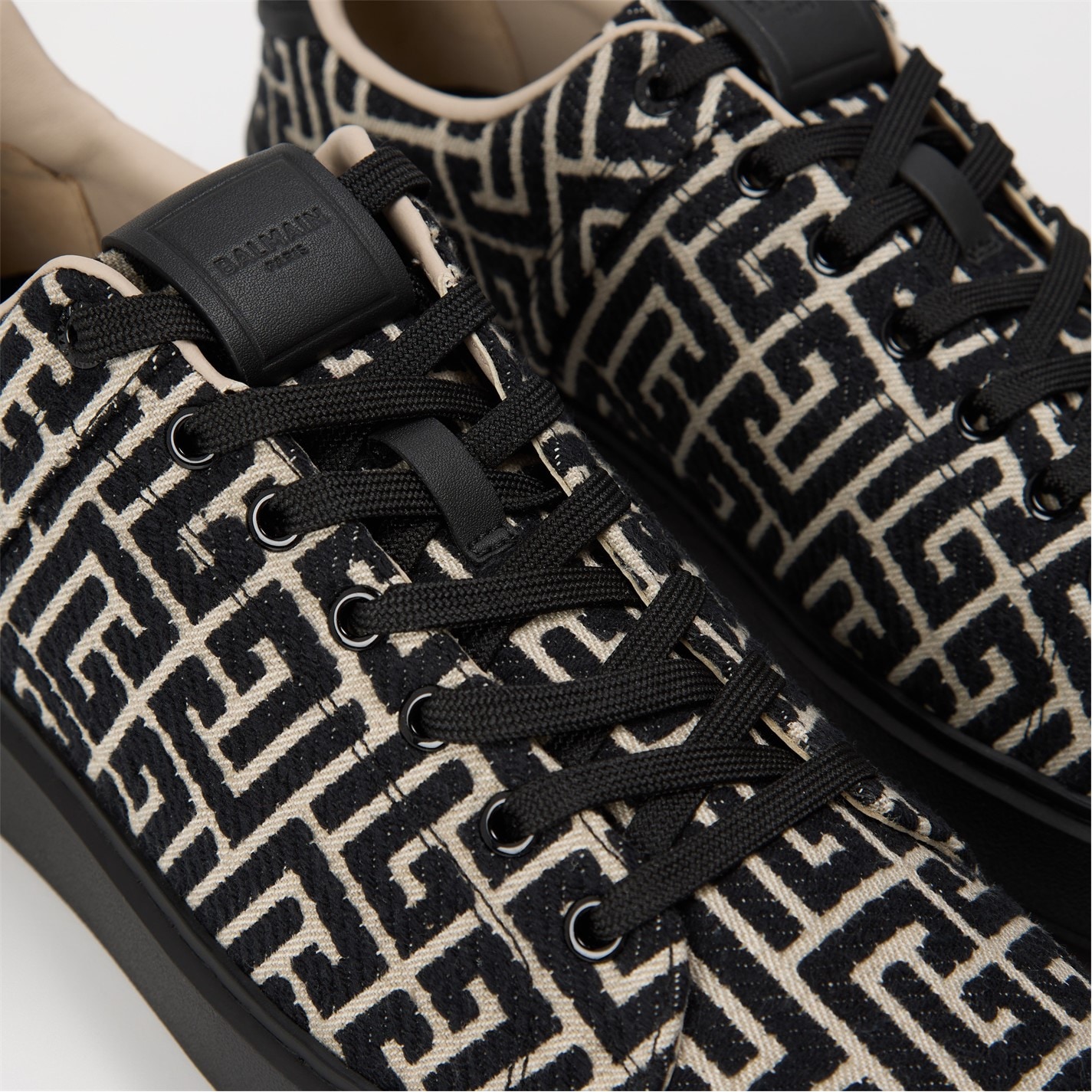 BALMAIN | Men's Mono Court Low-Top Trainers | Men | Multi | Flannels