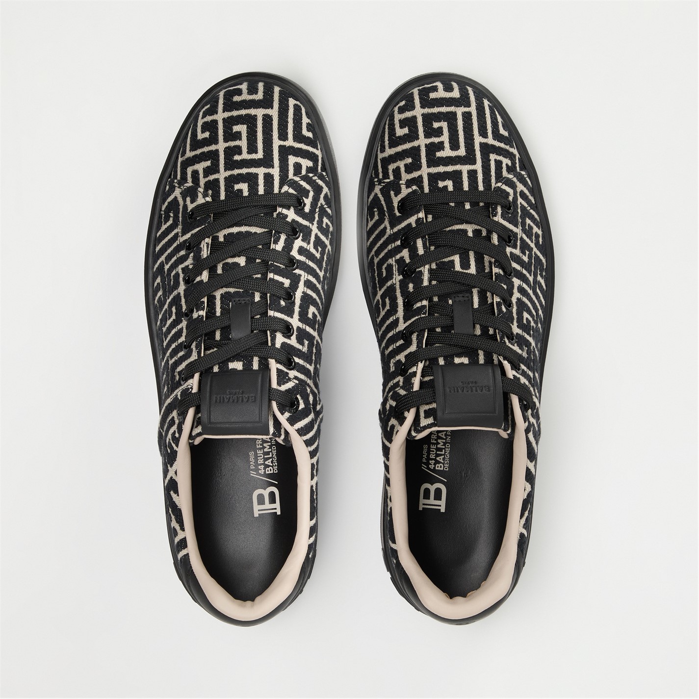 BALMAIN | Men's Mono Court Low-Top Trainers | Men | Multi | Flannels