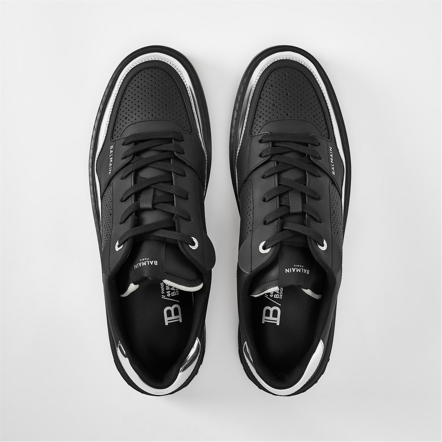 BALMAIN | Men's B Court Flip Low-Top Trainers | Men | Low Trainers ...