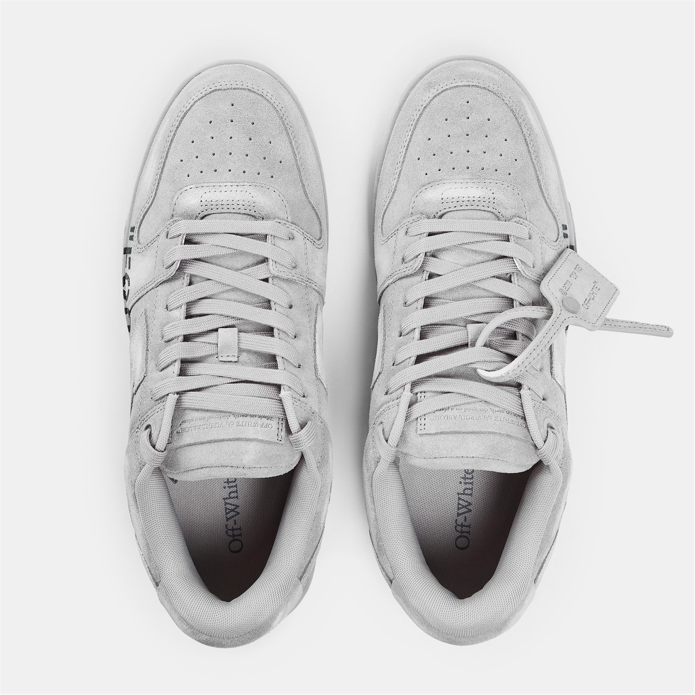OFF WHITE | Off OOO Walking Sued Sn54 | Men | Grey/Dark | Flannels