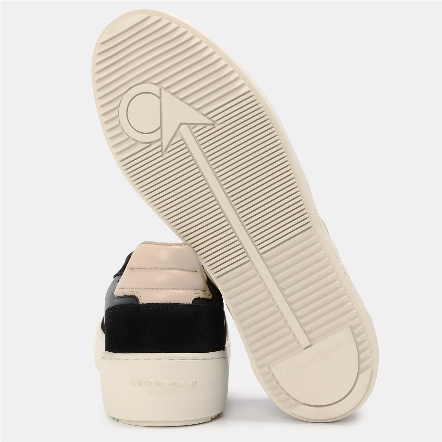 ANDROID HOMME | Men's Terrace Low-Top Trainers | Men | Black/Beige ...