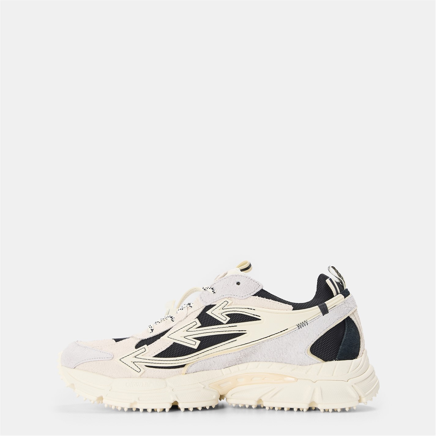 OFF WHITE | Men's BRB Suede Runners | Men | White/Black | Flannels