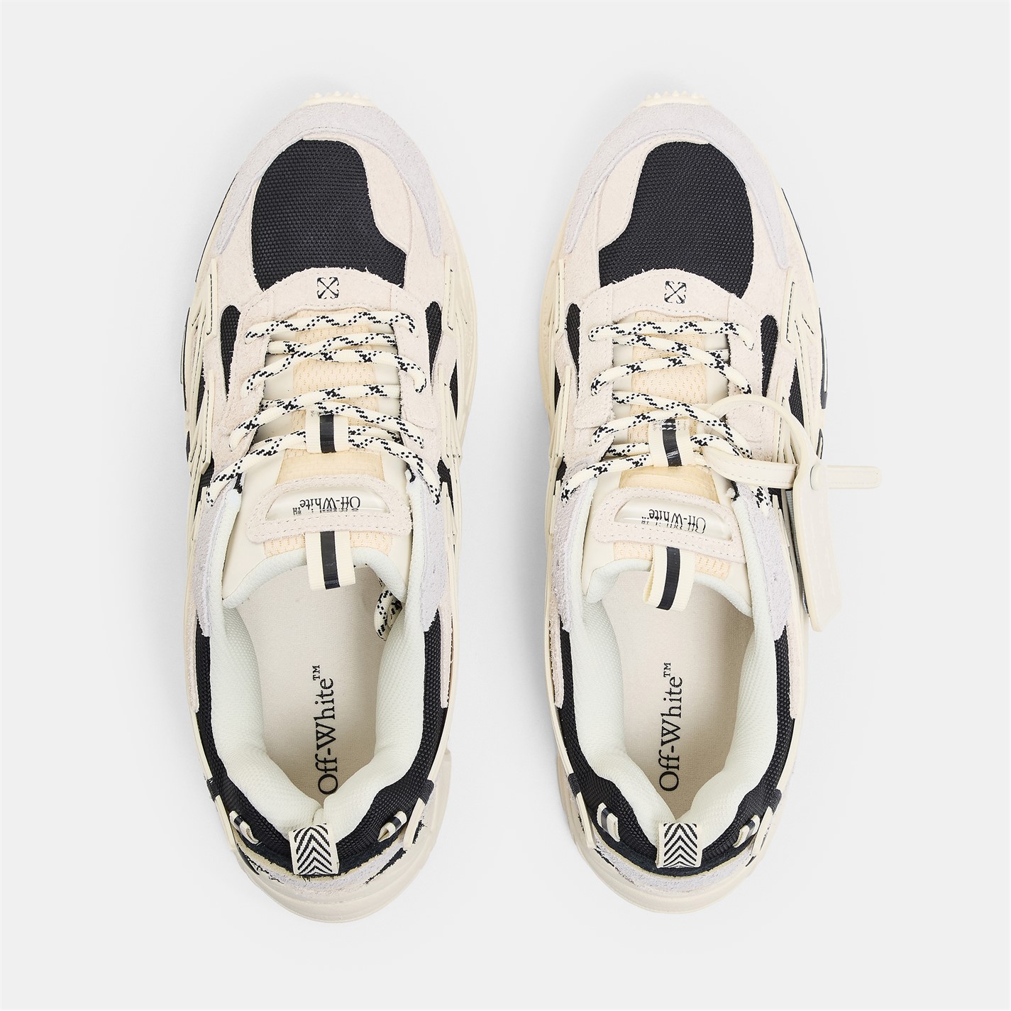 OFF WHITE | Men's BRB Suede Runners | Men | White/Black | Flannels