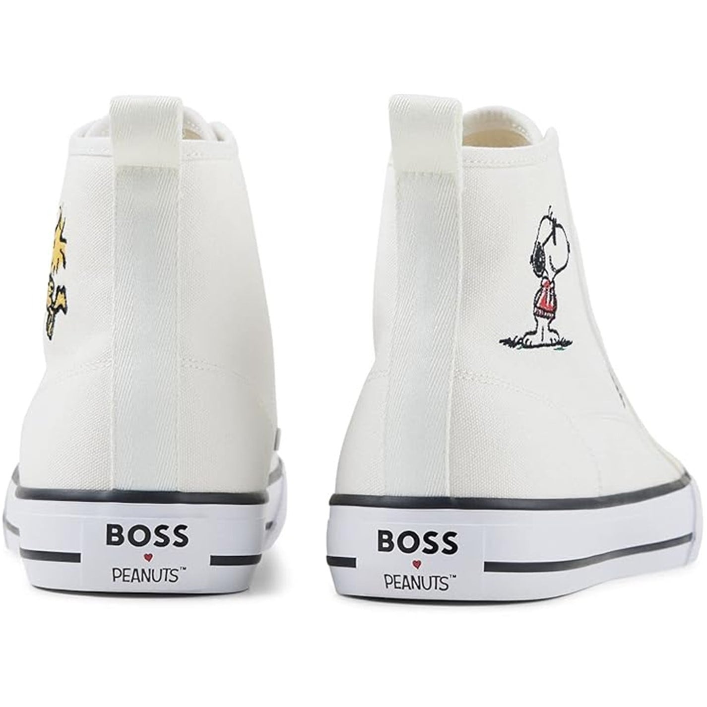 Boss | Men's Aiden High-Top Trainers | Men | White | Flannels