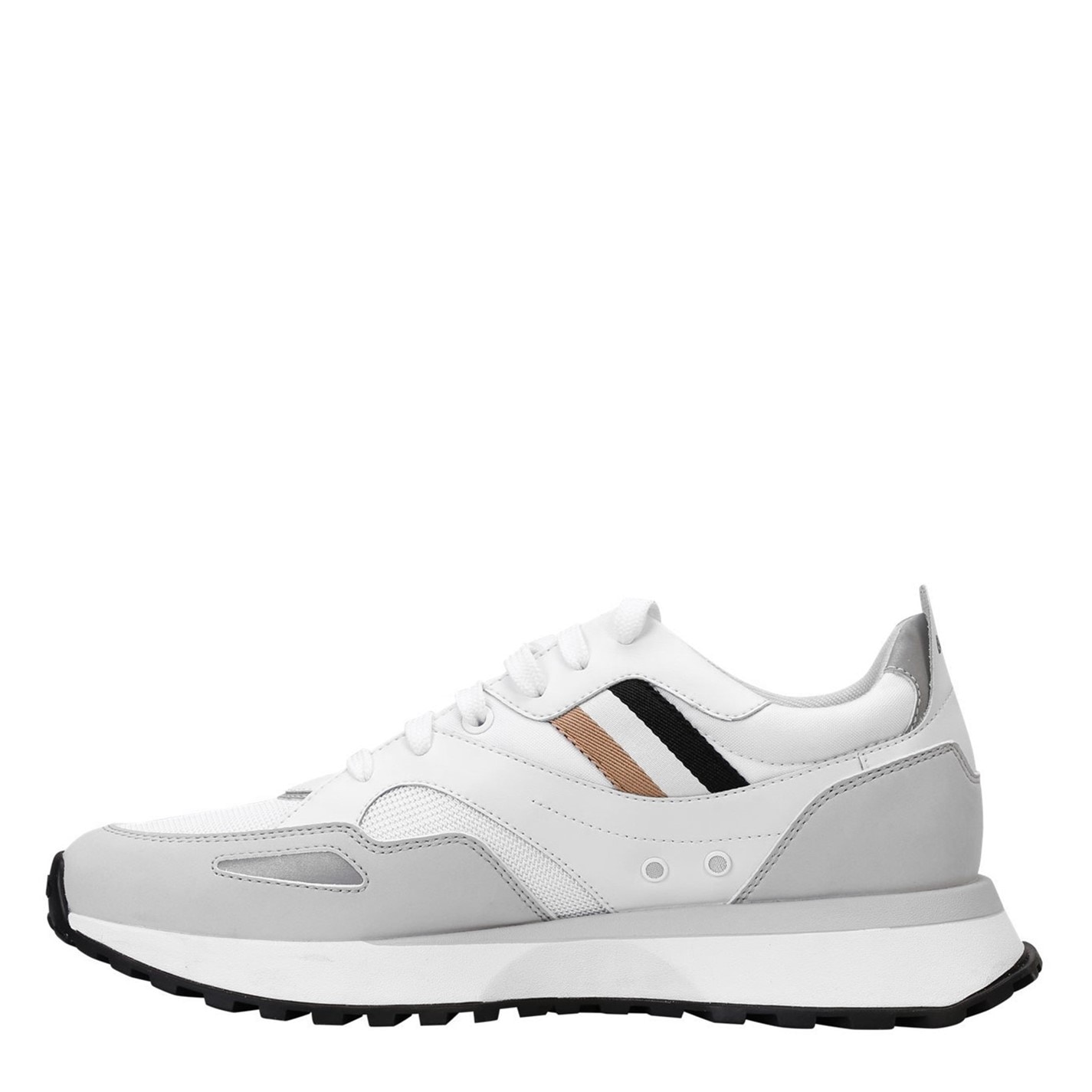 BOSS | Mens BOSS Reflective Contemporary Trainers with Breathable Mesh ...