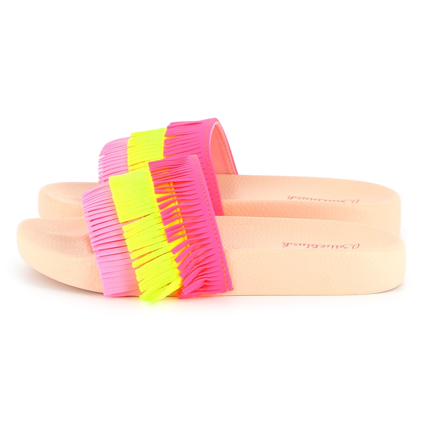 Billieblush | Kids' Fringed Sliders | Kids | Multi Z41 | Flannels