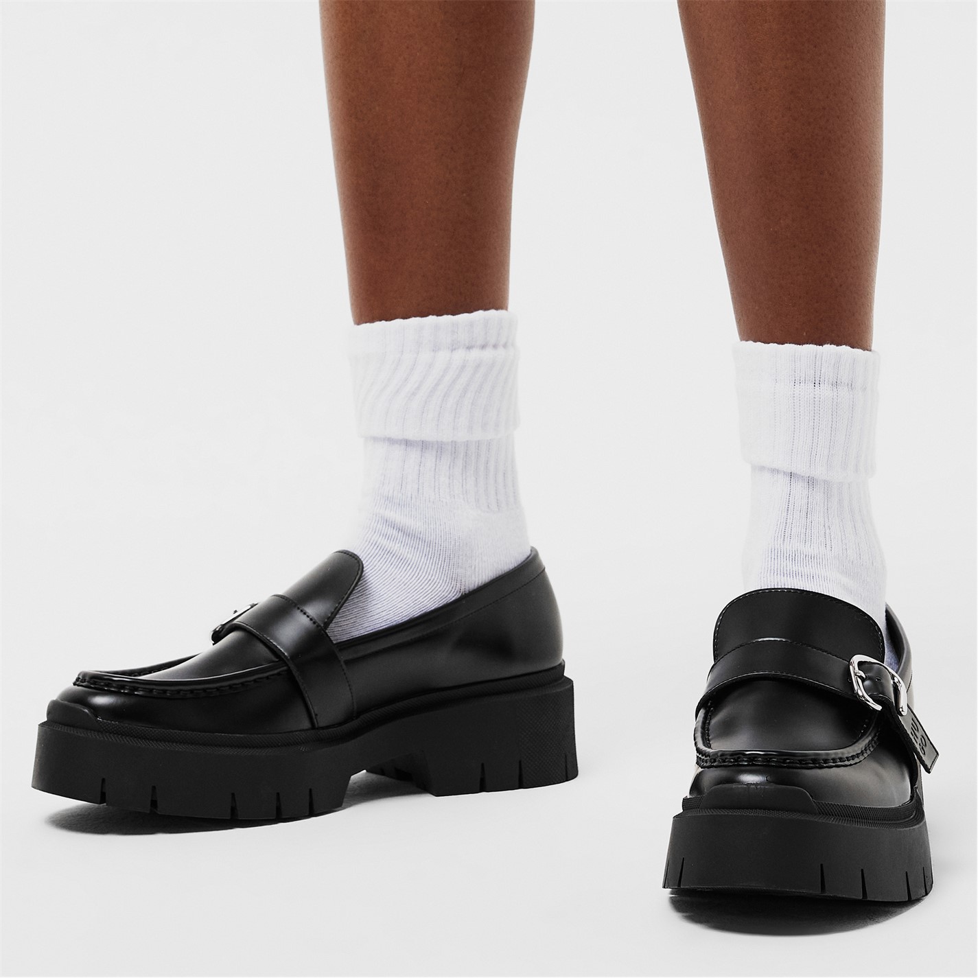 Hugo | Women's Kris Loafers | Women | Black 001 | Flannels