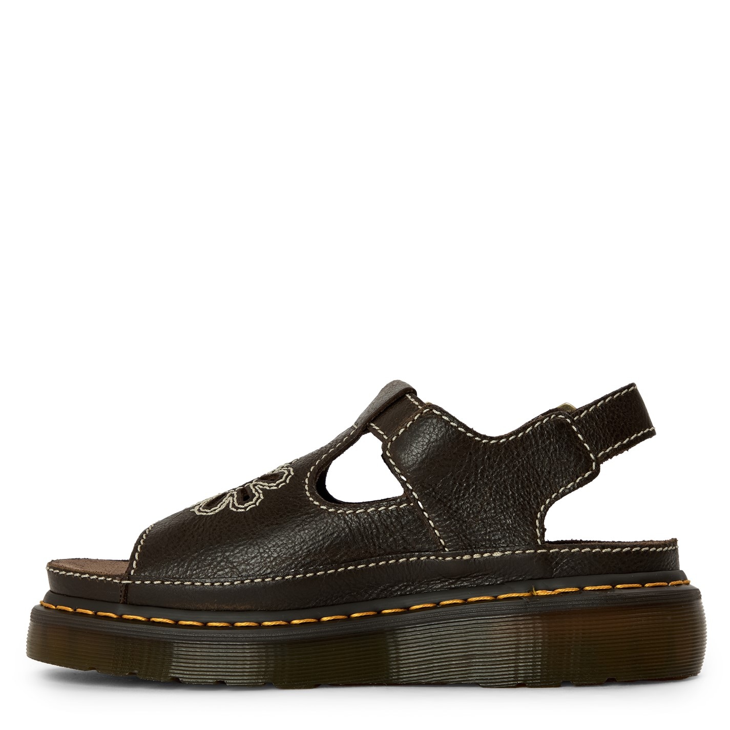 DR MARTENS | Doc M Flower Sndl Ld62 | Women | Kelp Brown | Flannels