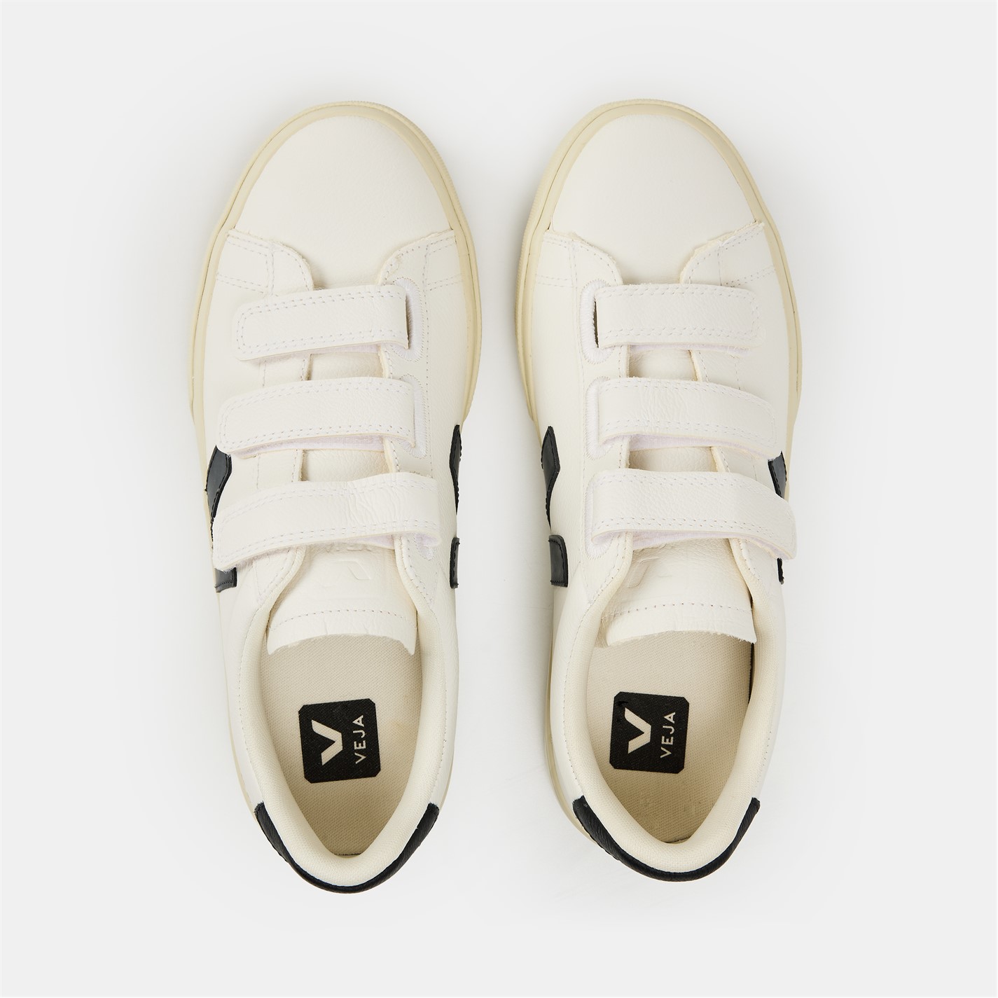 VEJA | Women's Recife Leather Velcro Court Trainers | Women | White ...