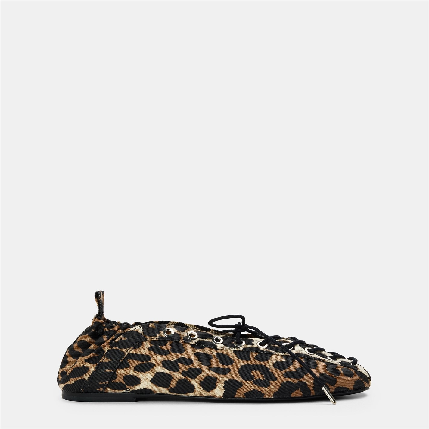 GANNI | Women's Ballet Pumps | Women | Leopard | Flannels