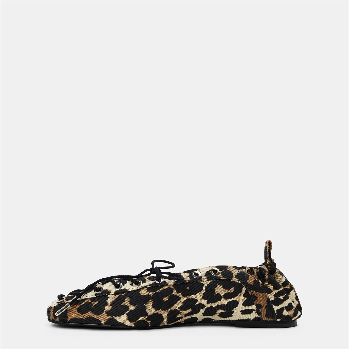 GANNI | Women's Ballet Pumps | Women | Leopard | Flannels