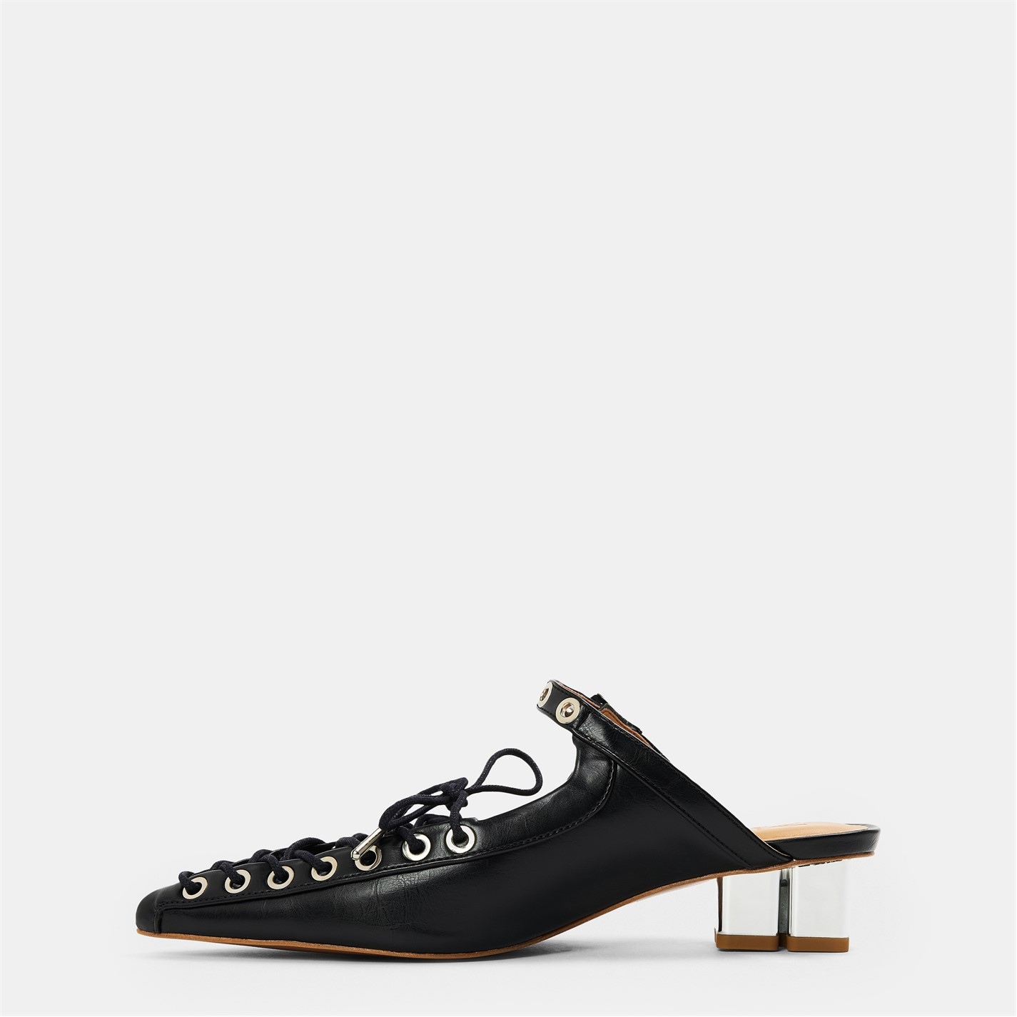 GANNI | Ganni Lace heel Mule Ld99 | Women | Black | Flannels