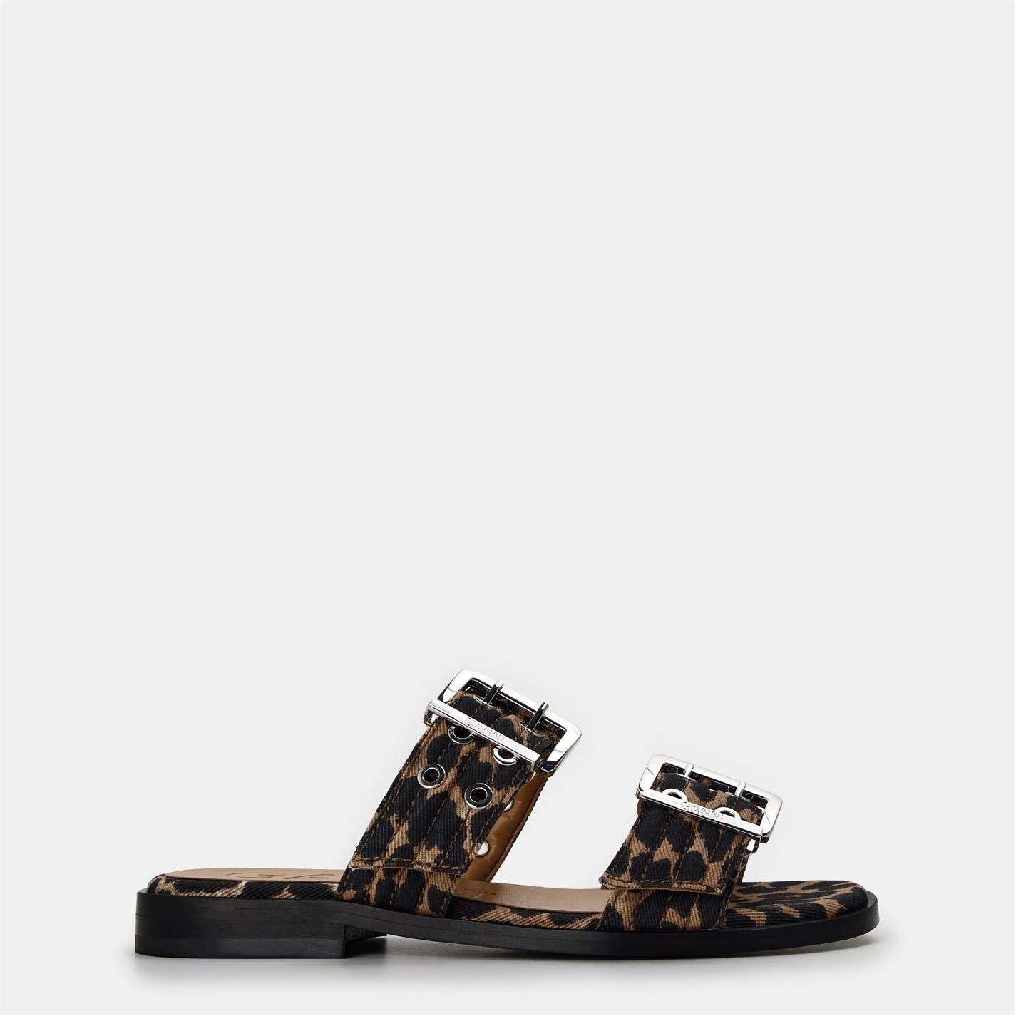 GANNI | Women's Flat Sandals | Women | Leopard | Flannels