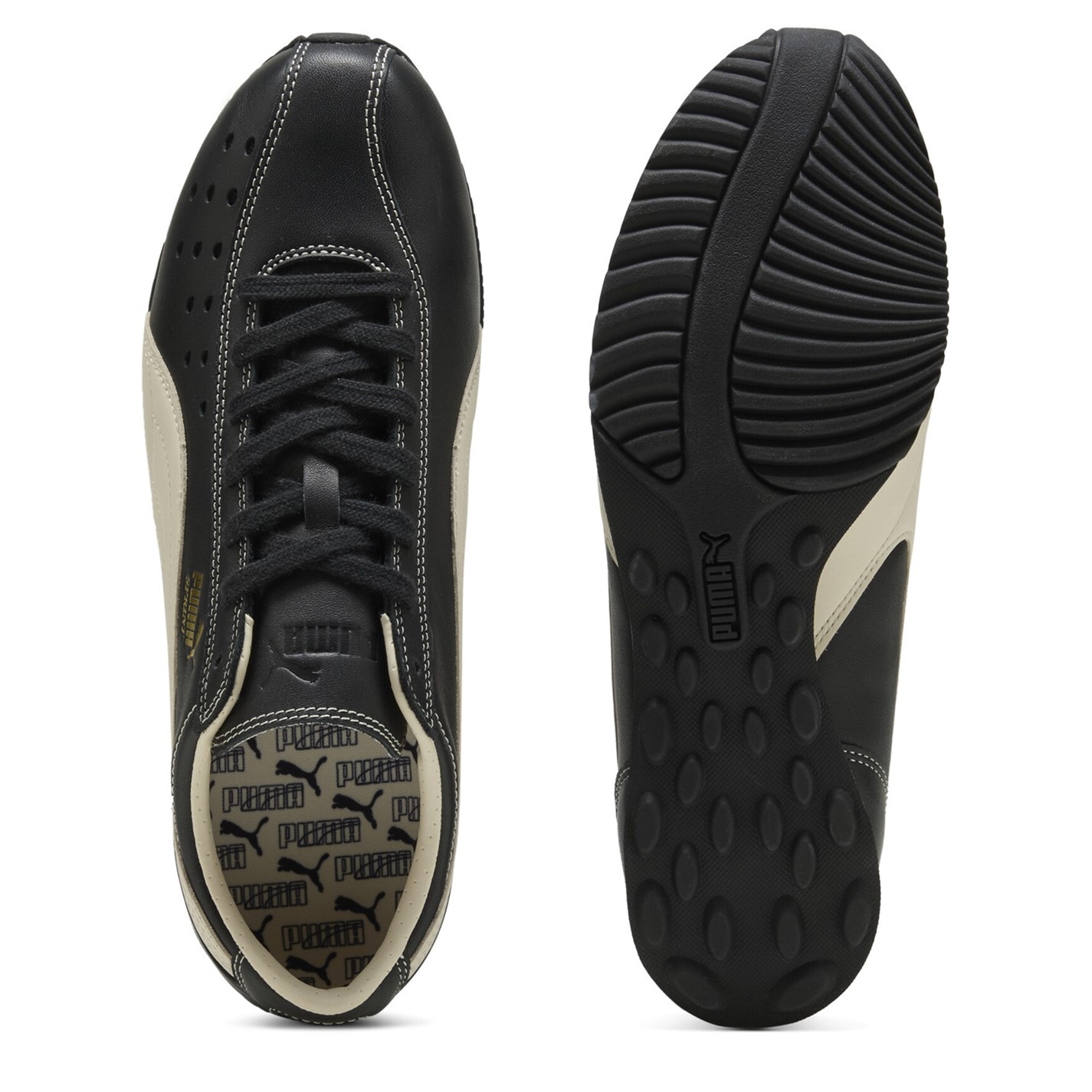 PUMA | Women's Sprint Low-Top Trainers | Women | Black/White | Flannels