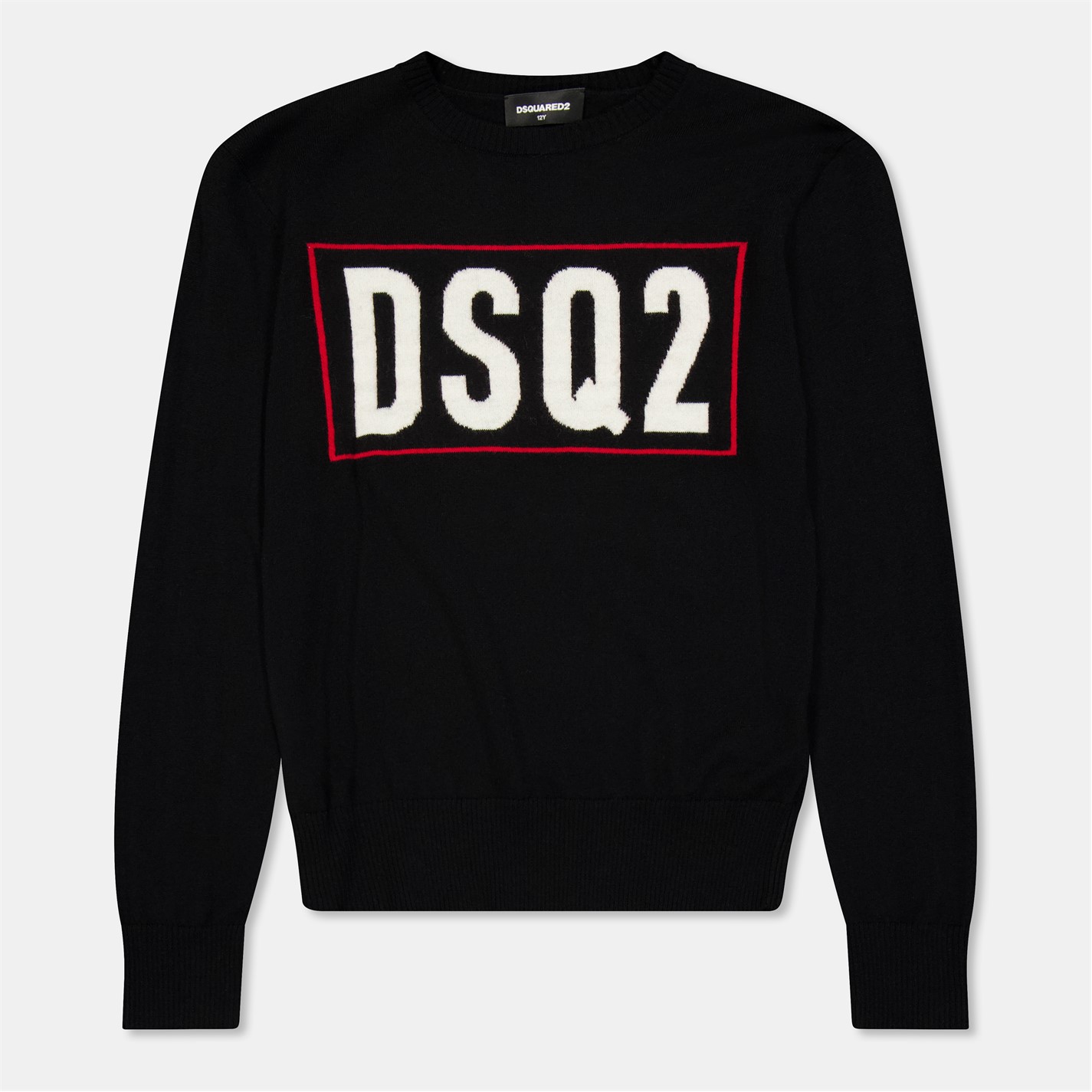 DSQUARED2 | Kids' DSQ Logo Knitted Top | Kids | Knitted T-Shirts | Flannels