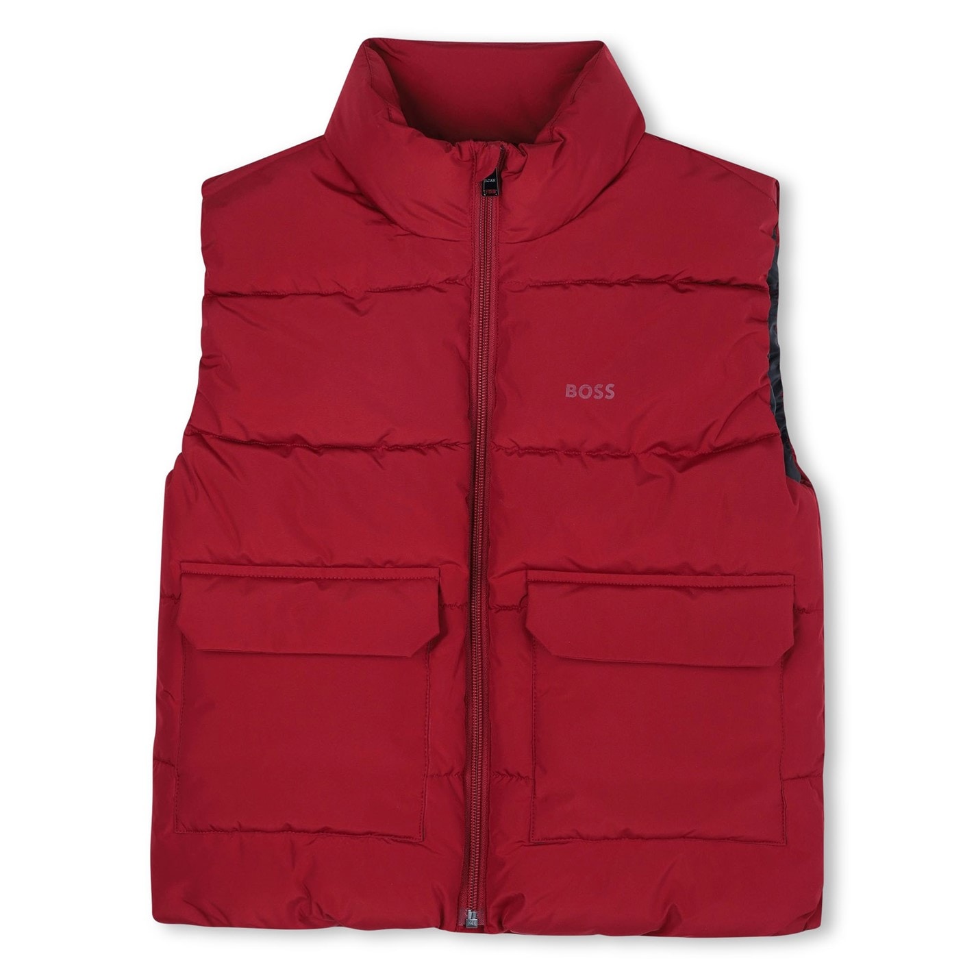 Boss | Kids' Padded Gilet | Kids | Red | Flannels Fashion Ireland