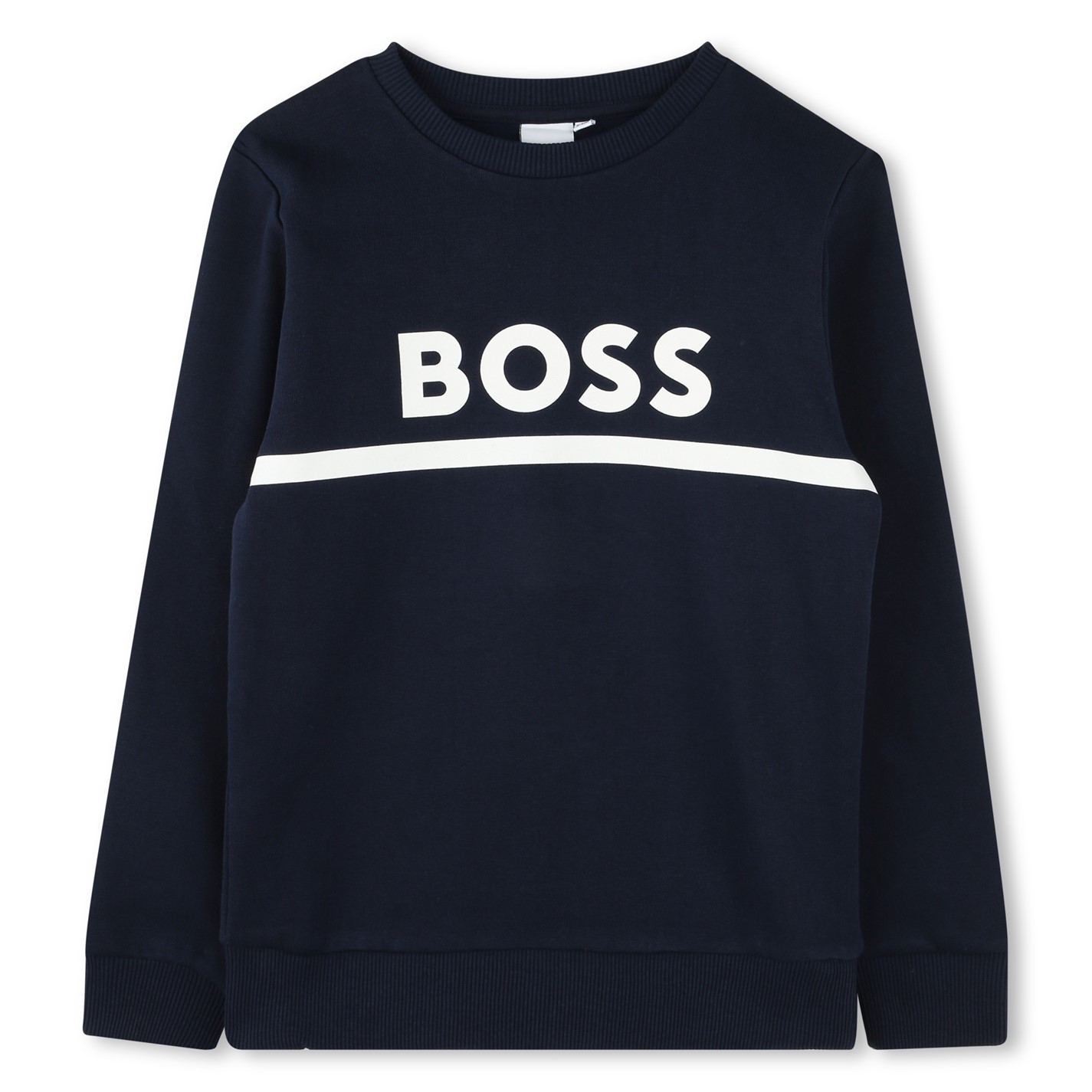 Boss | Kids Large Logo Sweatshirt, Logo Design | Kids | Crew Sweaters ...