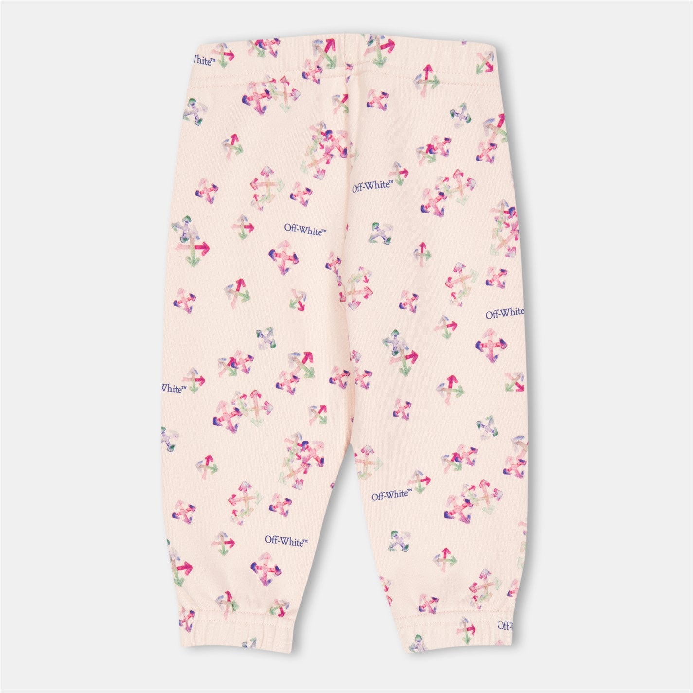 OFF WHITE | Kids' All Over Print Fleece Joggers | Kids | Pink 3C84 ...