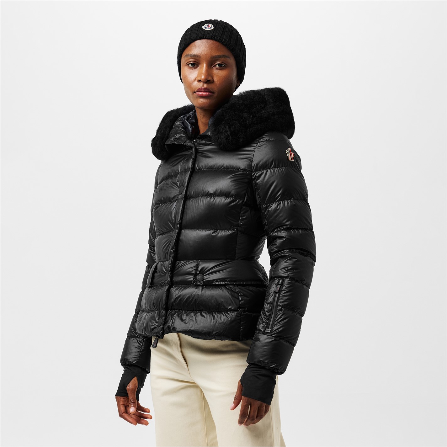 MONCLER GRENOBLE | Women's Short Puffer Jacket | Women | Black 999 ...