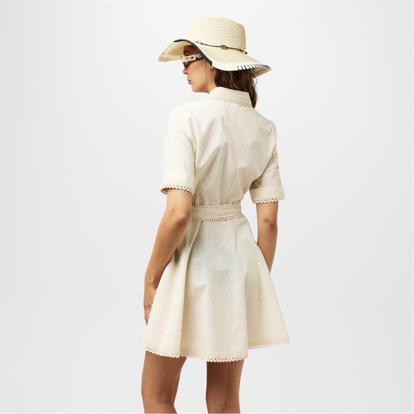 Never Fully Dressed | Women's Isla Button-Down Shirt Dress | Women ...