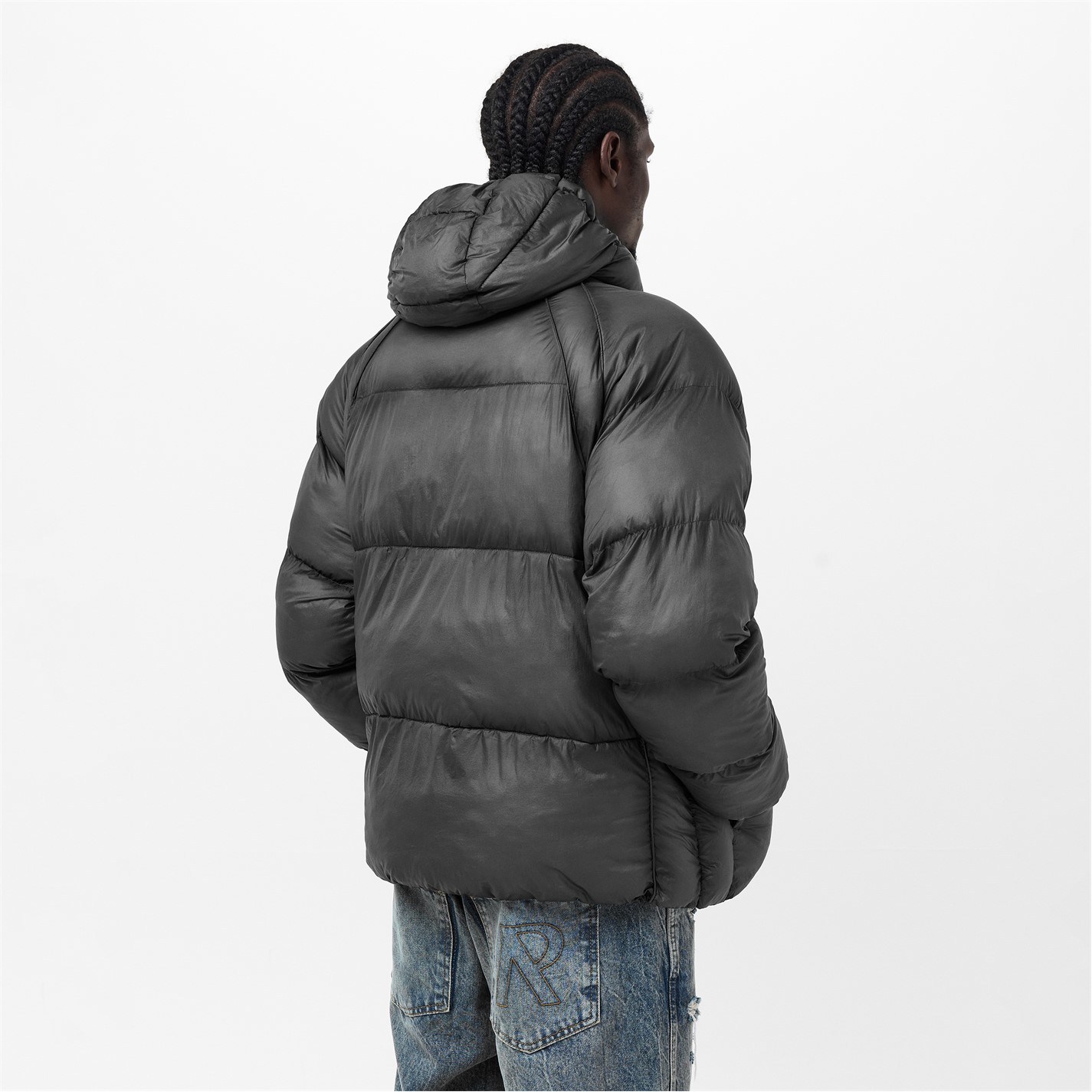 REPRESENT | Men's Translucent Medium Puffer Jacket | Men | Medium ...