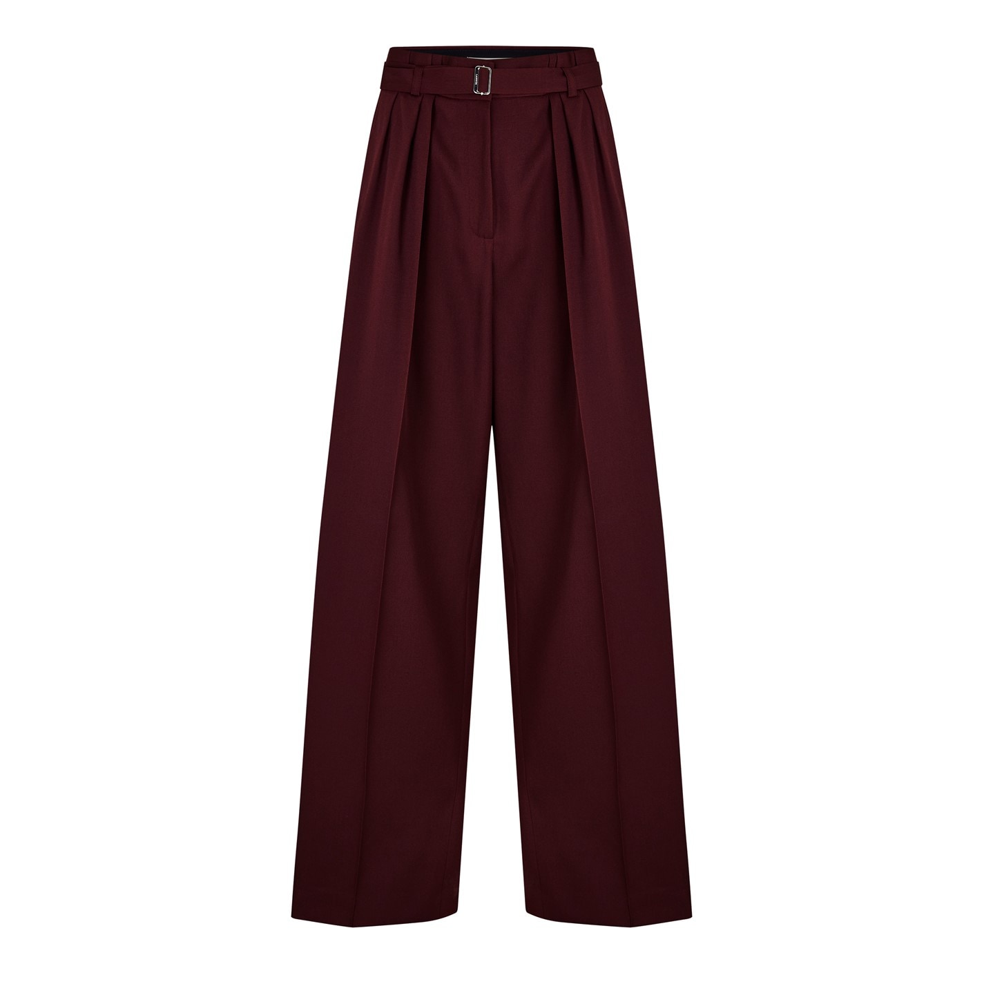 LANVIN | Women's Structured Fit Tailored Trousers | Women | Burgundy ...