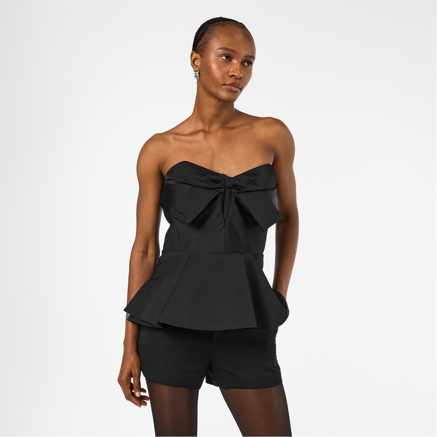 ALEXANDER MCQUEEN | Women's Alex Structured Corset Top | Women | Black ...