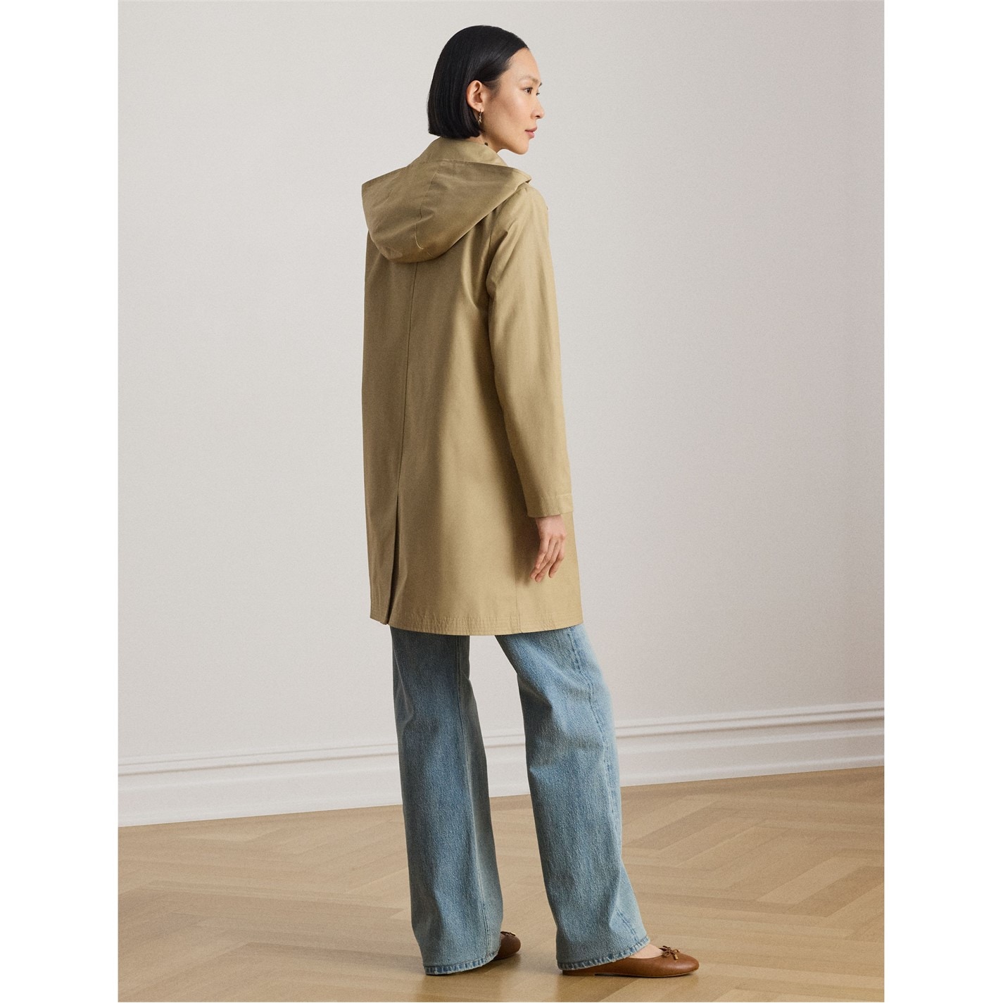 Lauren by Ralph Lauren | Women's Genuine Leather Structured Trench Coat ...