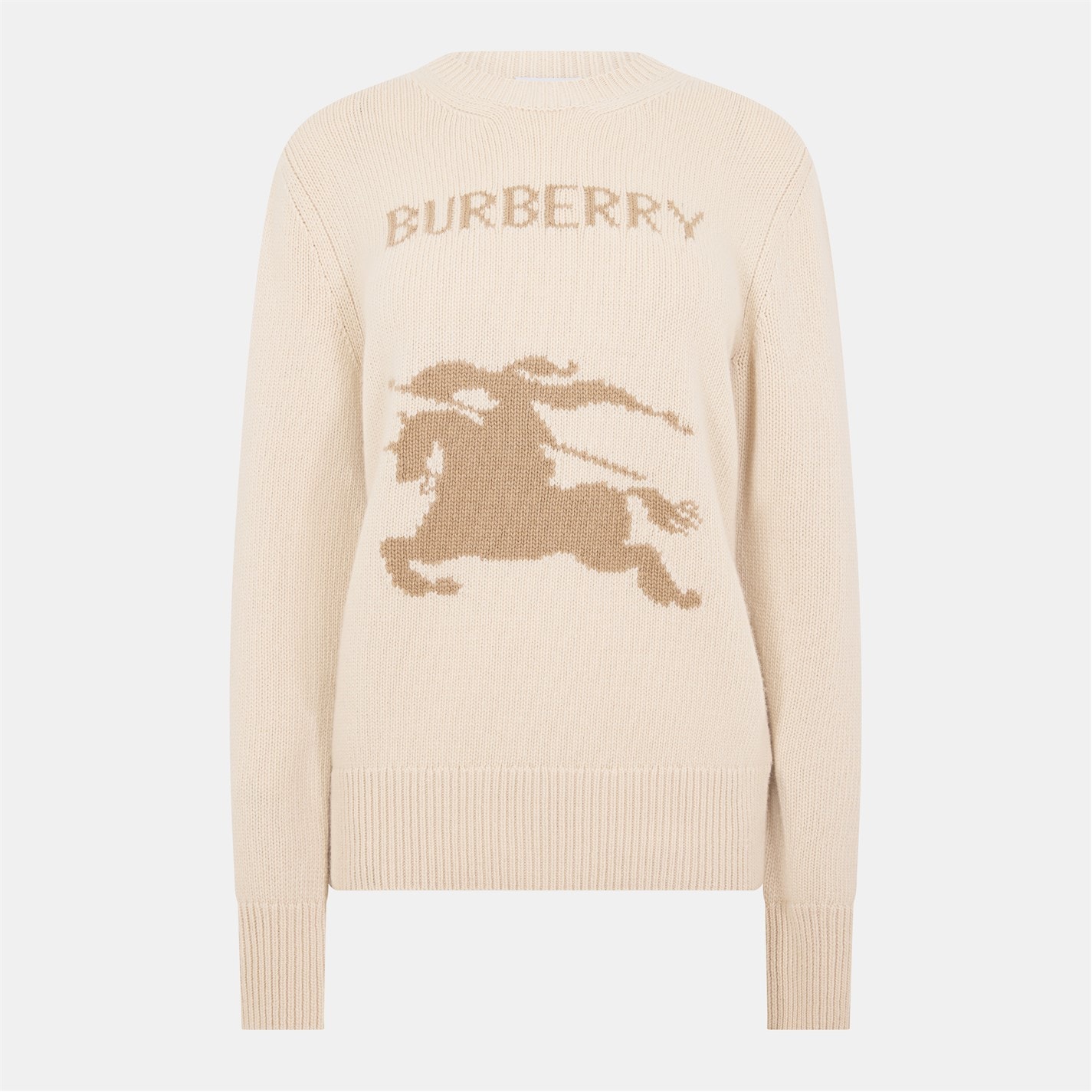 BURBERRY | Women's Burb Fine Knit Crew Neck Jumper | Women | Nutmeg ...