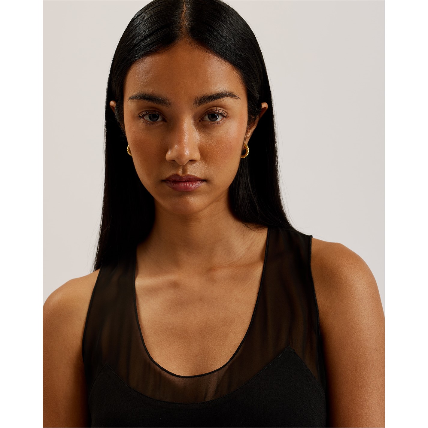Ted Baker | Ted Panel Tank Top Ld62 | Women | Sleeveless Shirts | Flannels