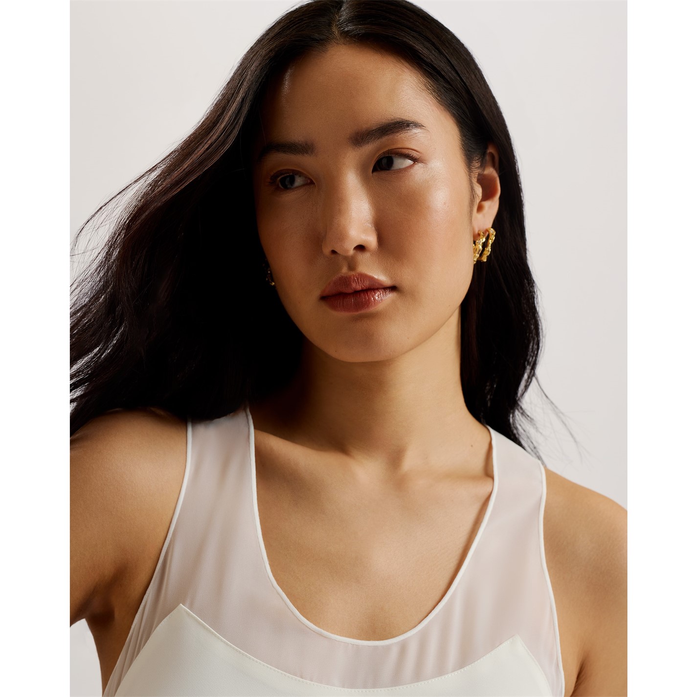 Ted Baker | Ted Panel Tank Top Ld62 | Women | Sleeveless Shirts | Flannels