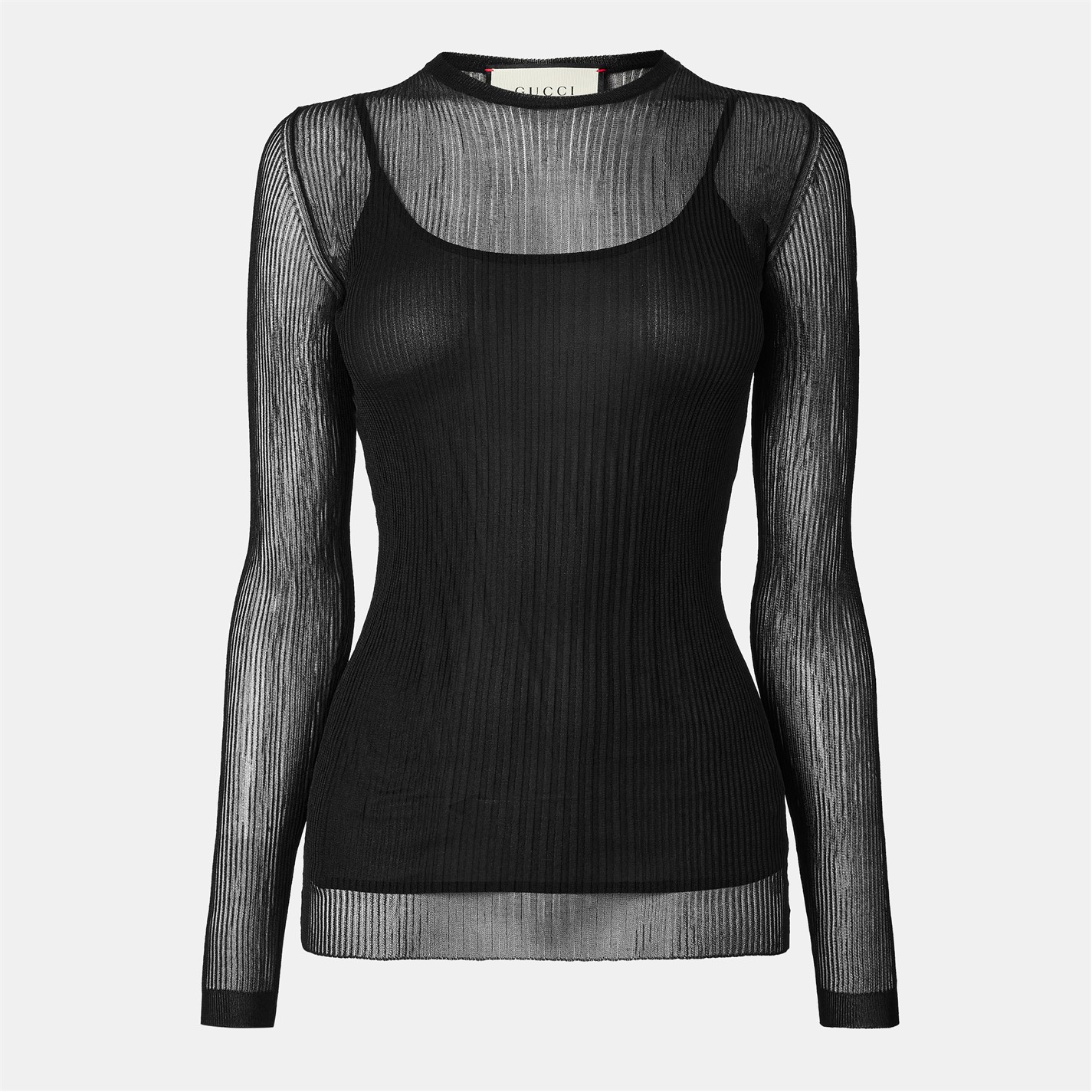 GUCCI | Women's Pleated Tops | Women | Black/Mix | Flannels
