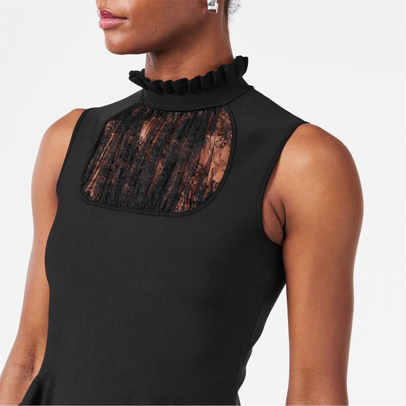 ALEXANDER MCQUEEN | Women's Alex Structured Tailored Peplum Top | Women ...