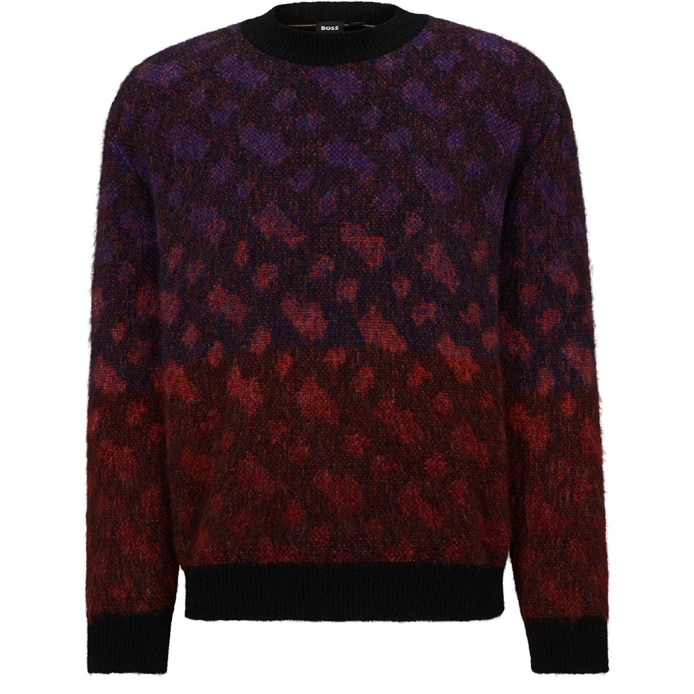 Boss | Men's Miracolo Crew Neck Jumper | Men | Black | Flannels