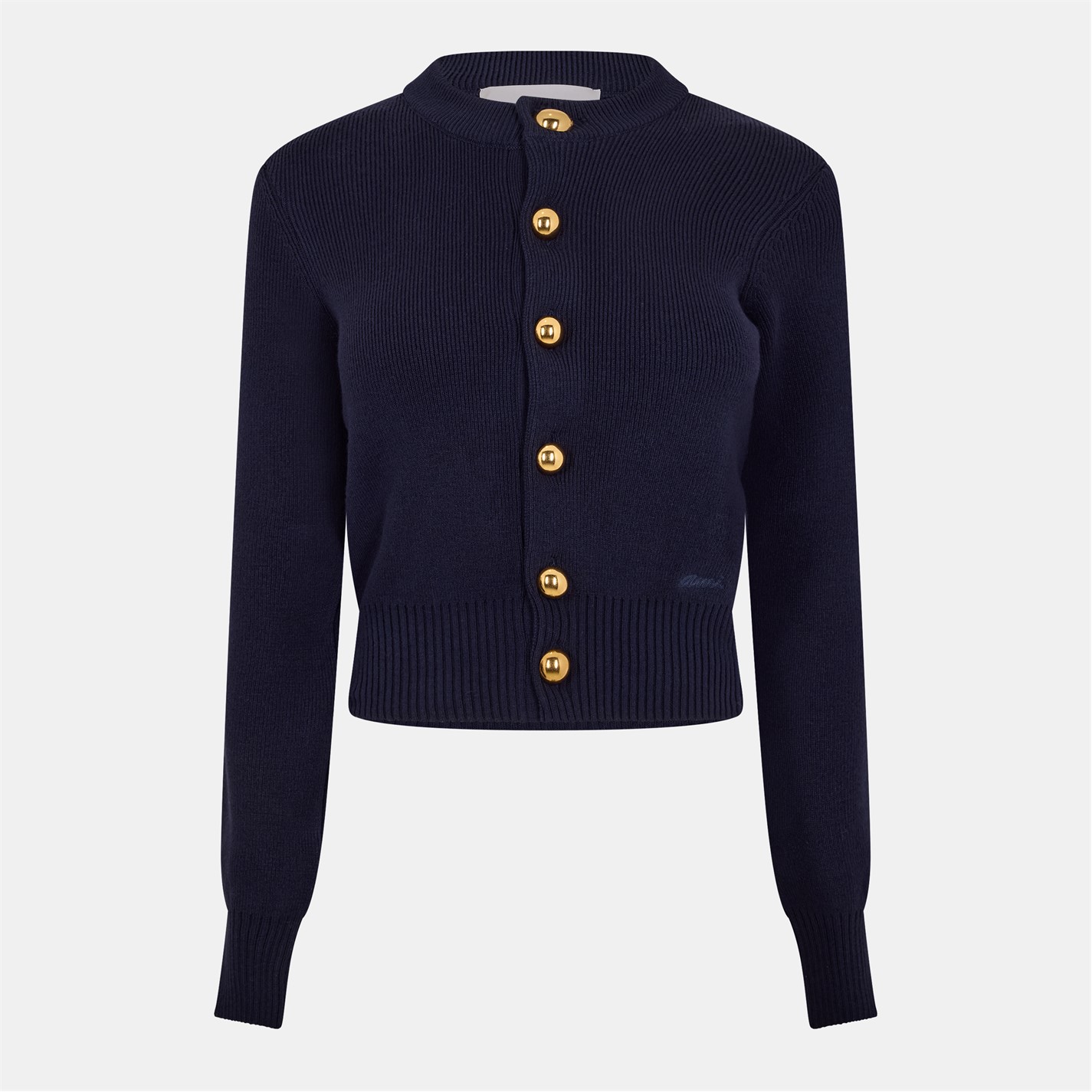 AMI PARIS | Women's Sailor Cardigan | Women | Navy Blue/4011 | Flannels