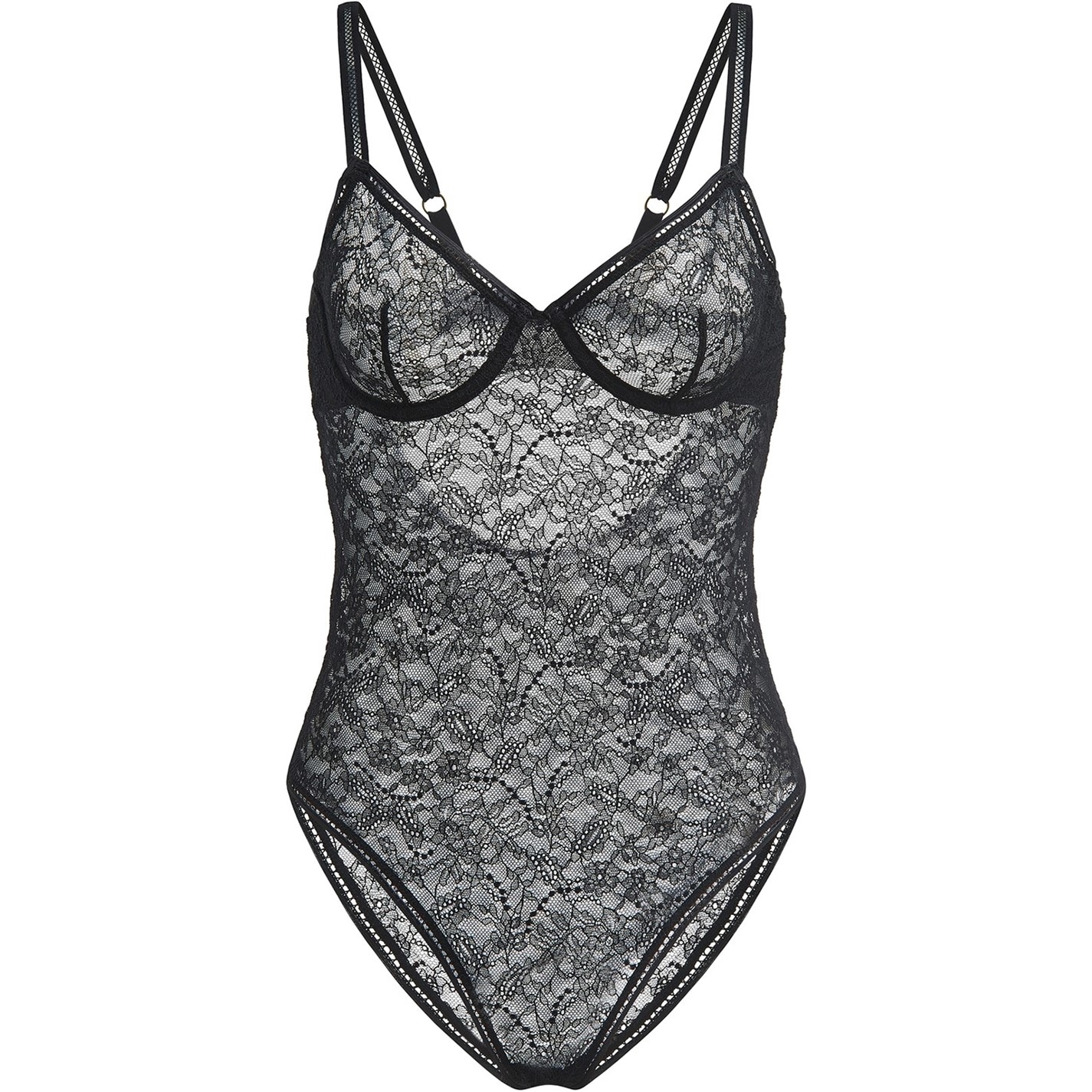 Wolford | Florentine Underwire Bodysuit | Women | Black | Flannels