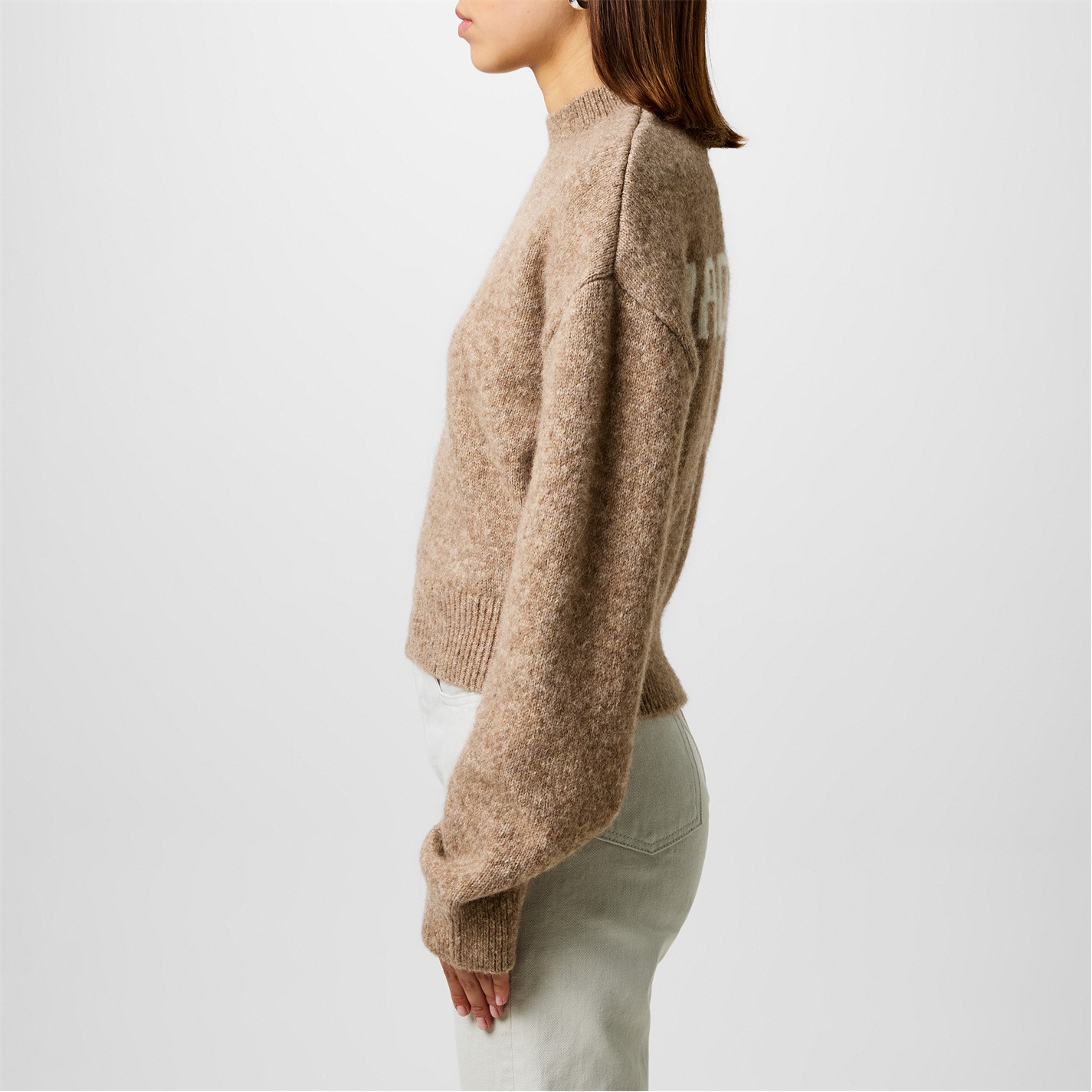 JACQUEMUS | Jacq Logo Jumper Ld43 | Women | Beige | Flannels