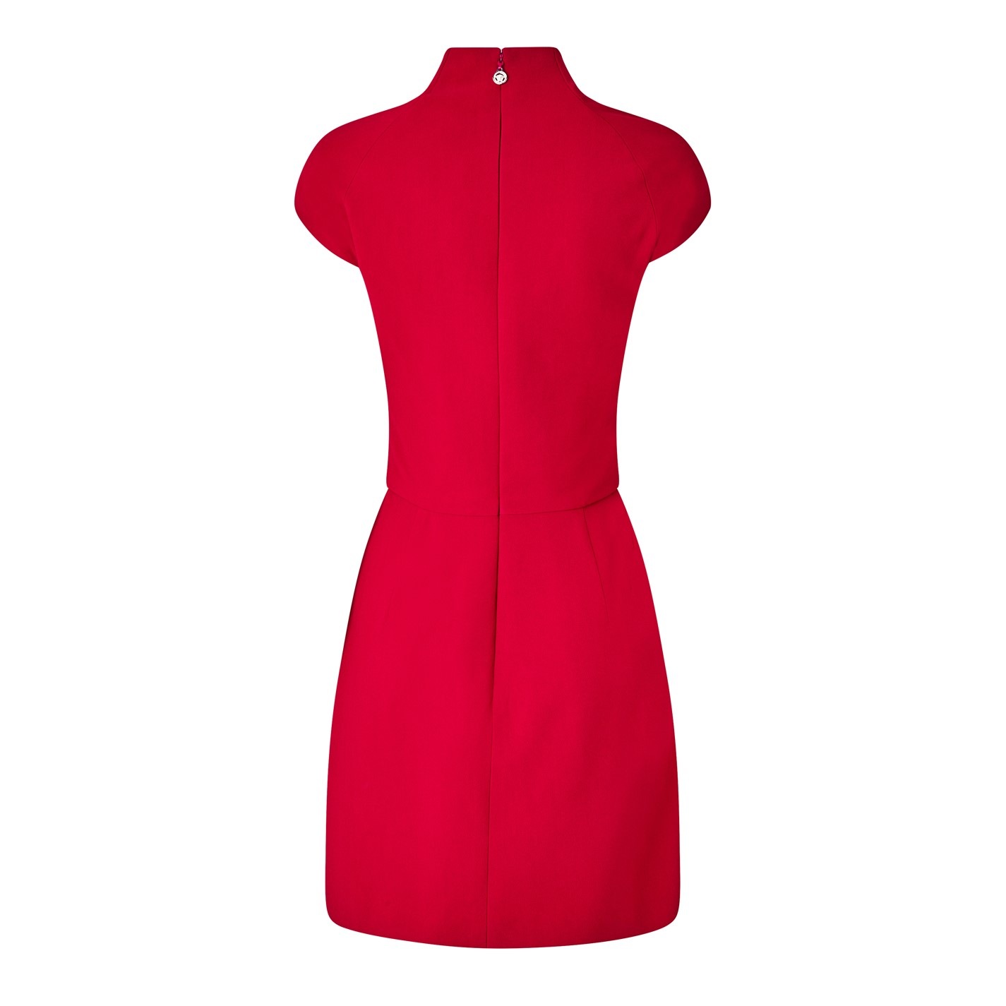 Versace Slit Mini Dress Women Lipstick Red Flannels