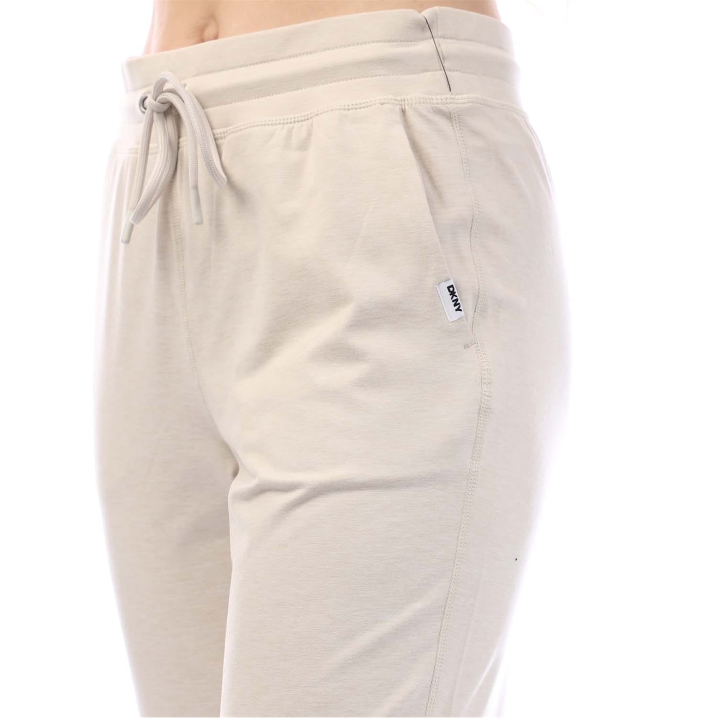 DKNY | Cropped High Rise Slim-Fit Jogger | Women | Multi Colour | Flannels