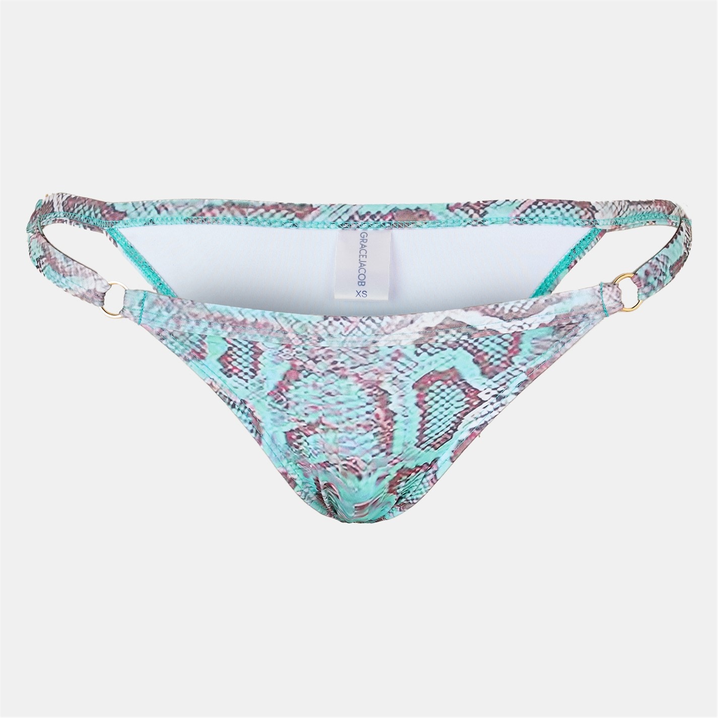 GRACE JACOB | Women's Brazilian Bikini Bottoms | Women | Blue | Flannels