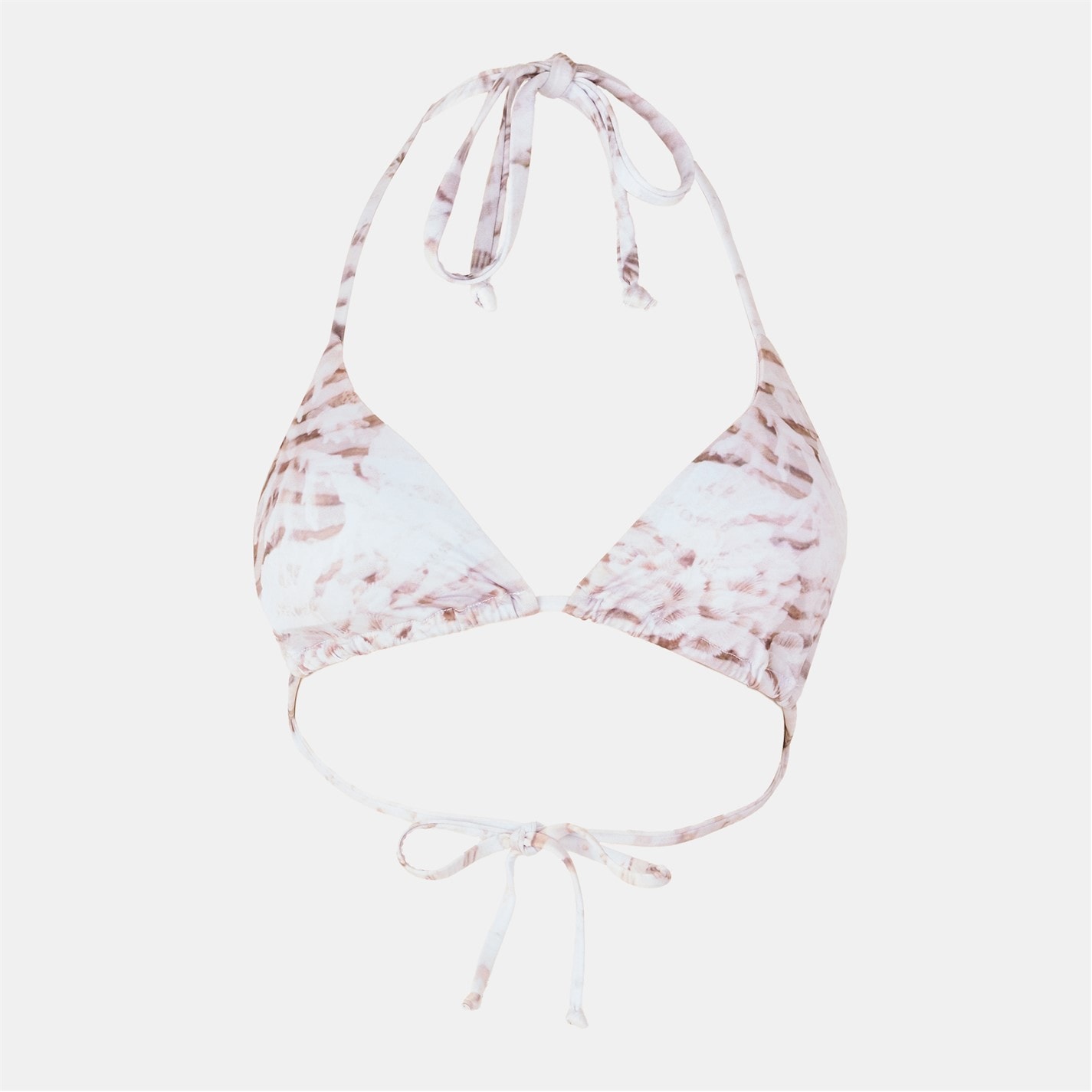 GRACE JACOB | Women's Adjustable Triangle Bikini | Women | Beige | Flannels