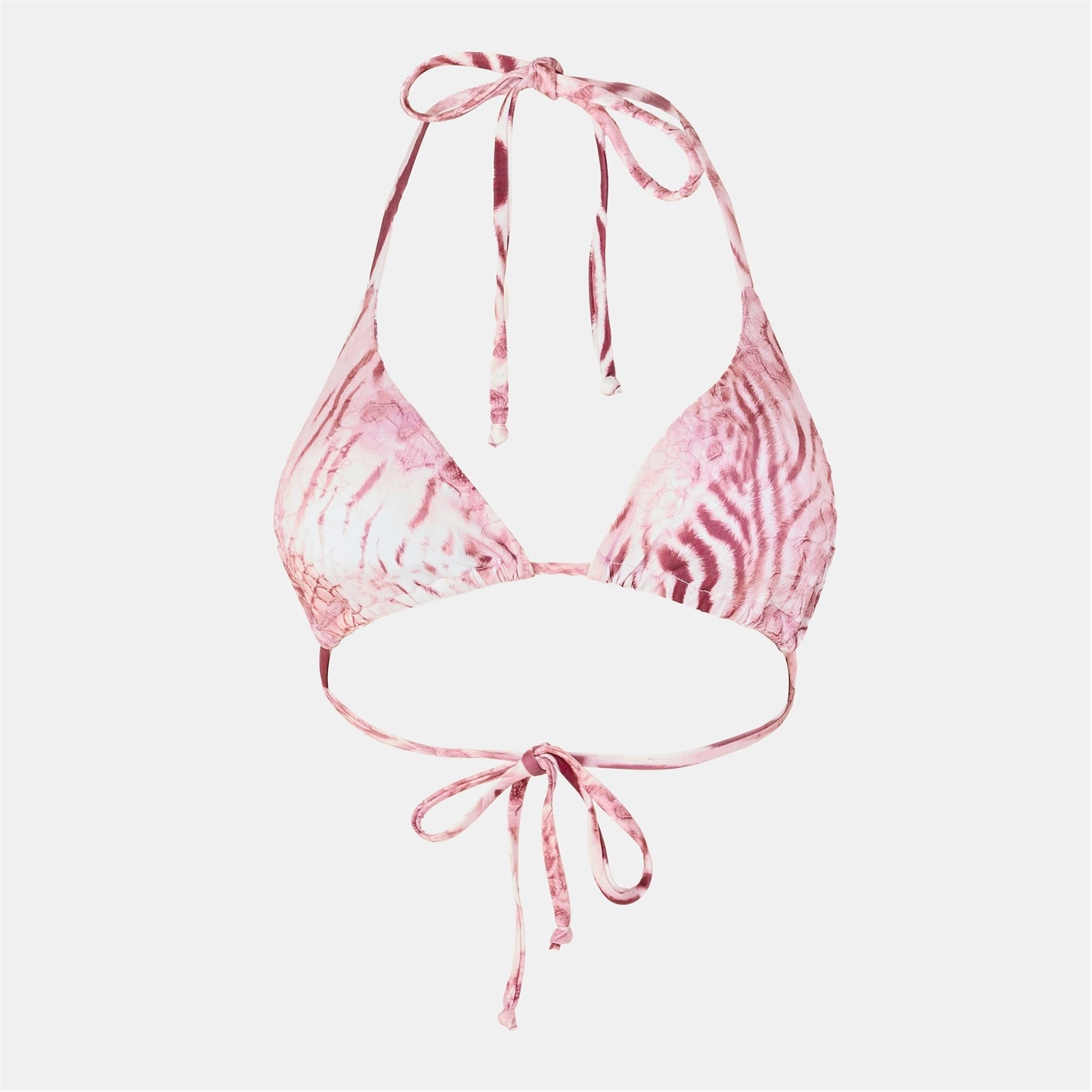 GRACE JACOB | Women's Triangle Bikinis | Women | Pink | Flannels