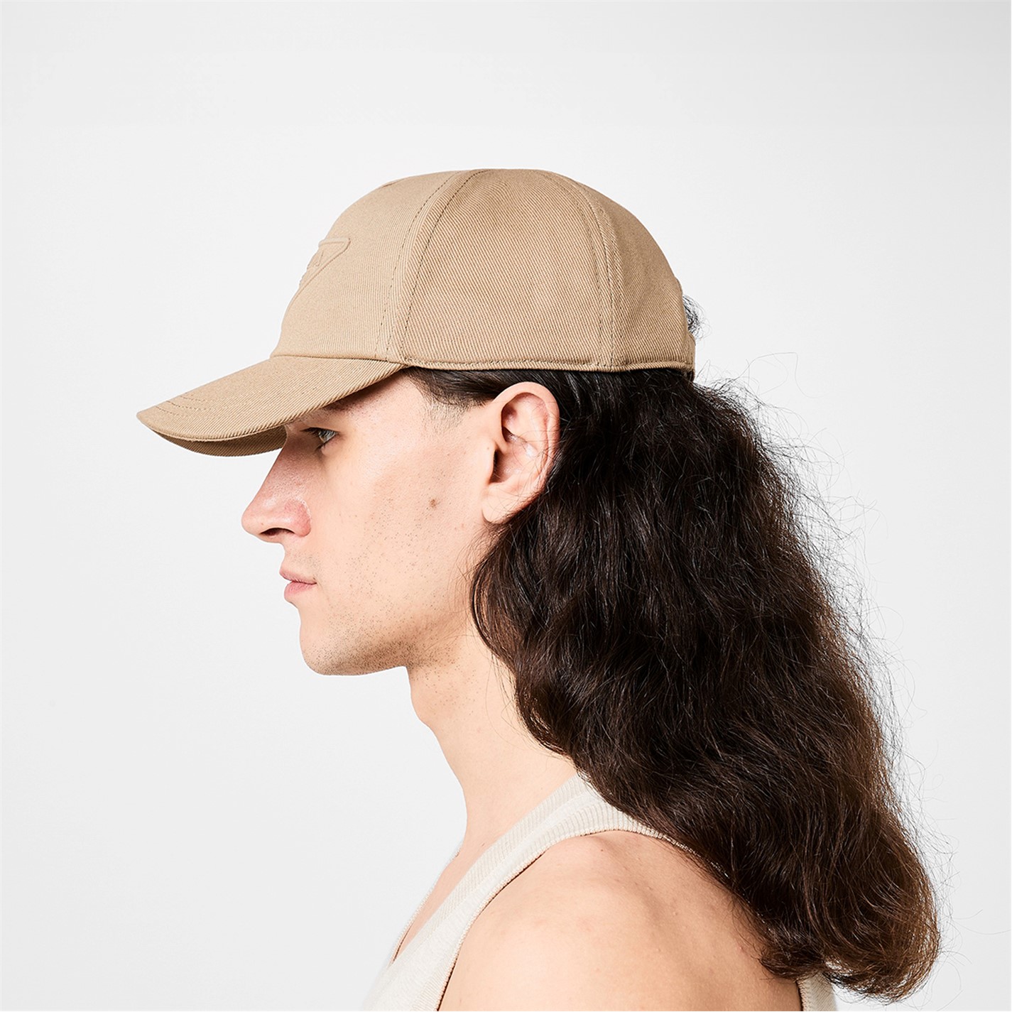 PRADA | Drill Baseball Cap | Men | Military Green | Flannels