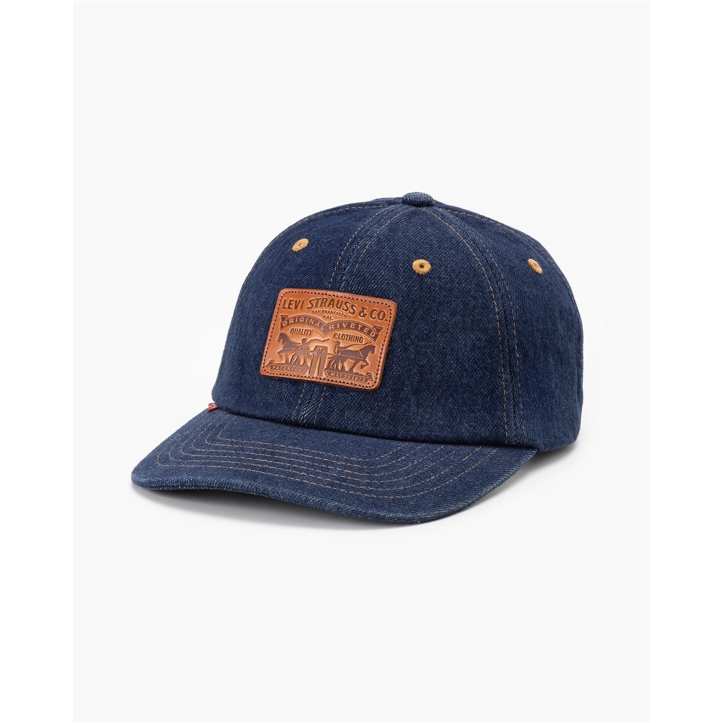 Levis | Unisex Heritage Relaxed Baseball Cap | Men | Idigo Rinse 2 ...