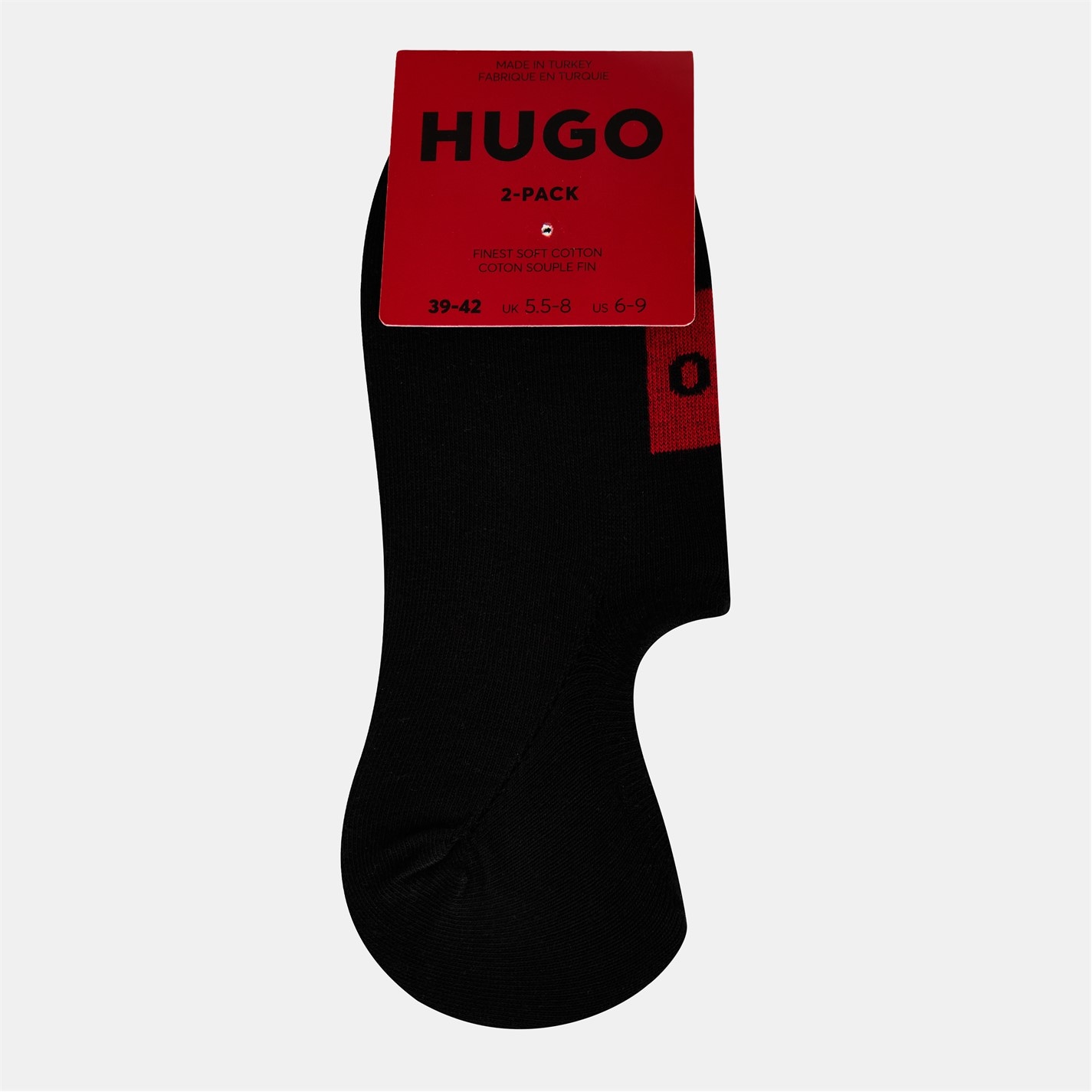 Hugo | 2 Pack Label Low Cut Socks | Men | Trainer Socks | Flannels