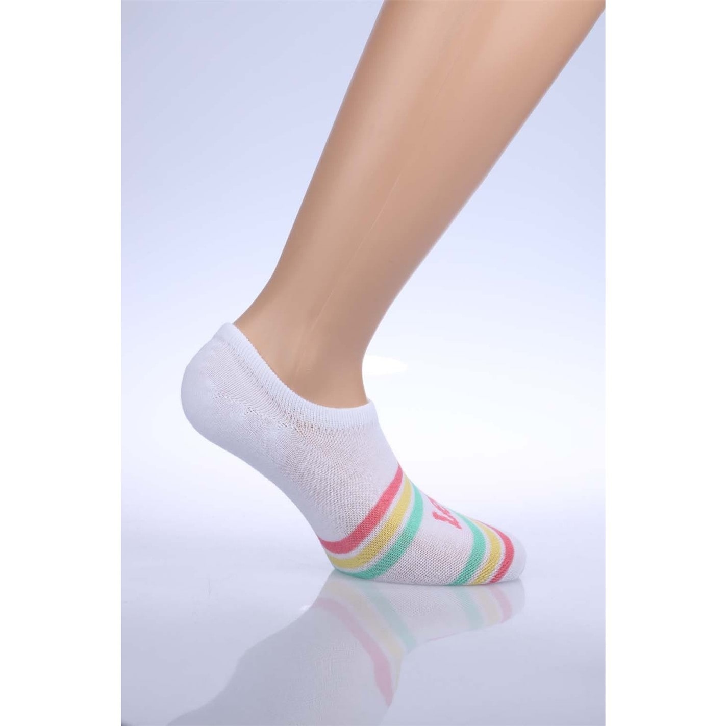 Lee | 3 Pack of Shoe Liner Socks | Women | White | Flannels