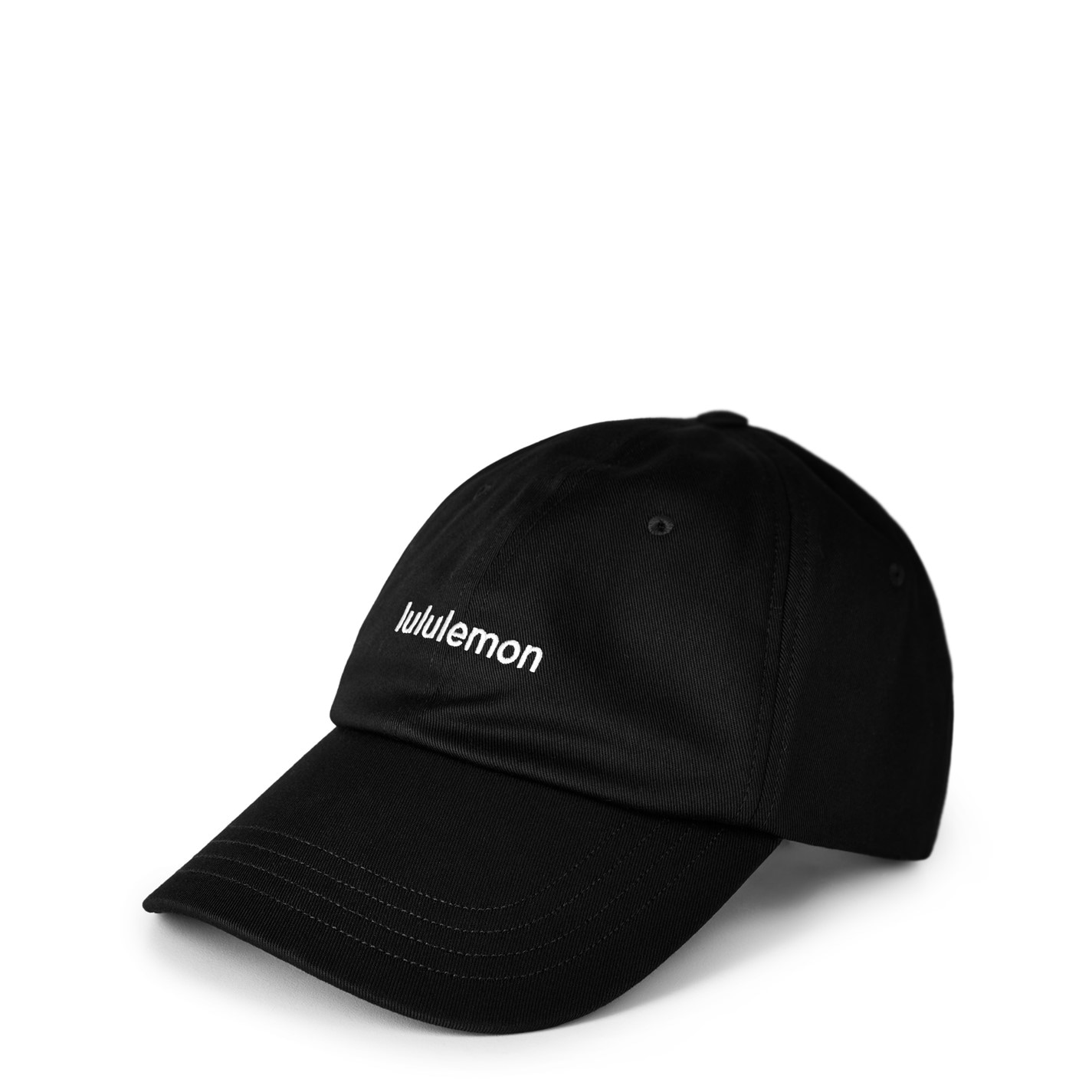 LULULEMON | Men's Wordmark Baseball Cap | Kids | Black/White | Flannels