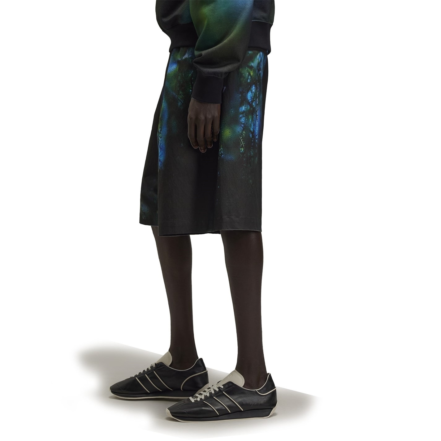 Y3 | Men's All Over Print Rip Stop Tracksuit Shorts | Men | Multicolor ...